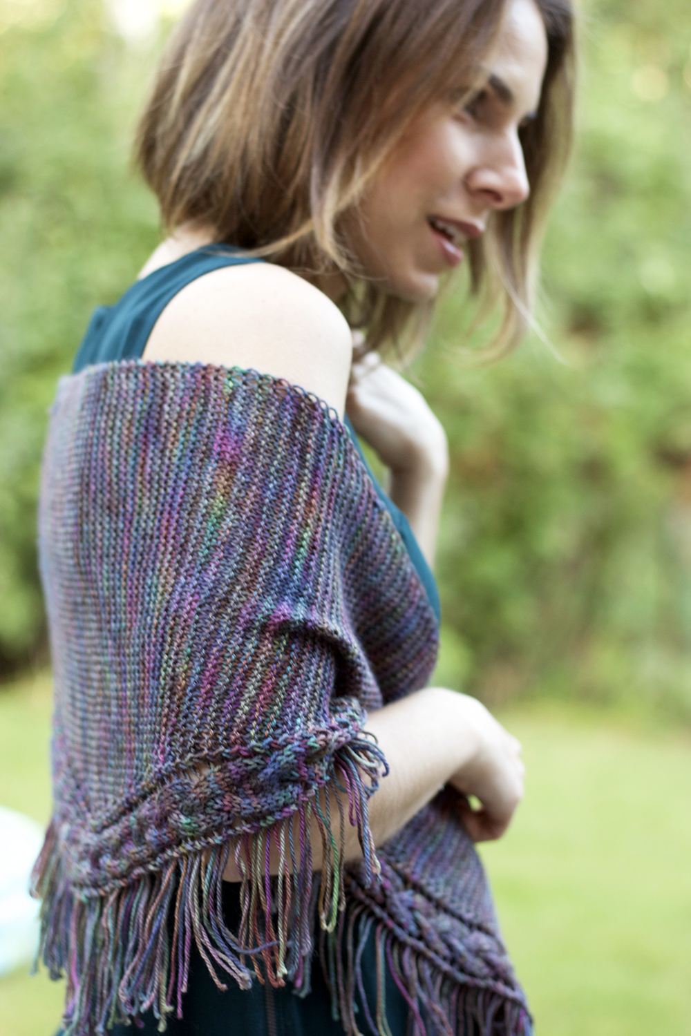 My Truss Shawl For Fall — Tanis Fiber Arts