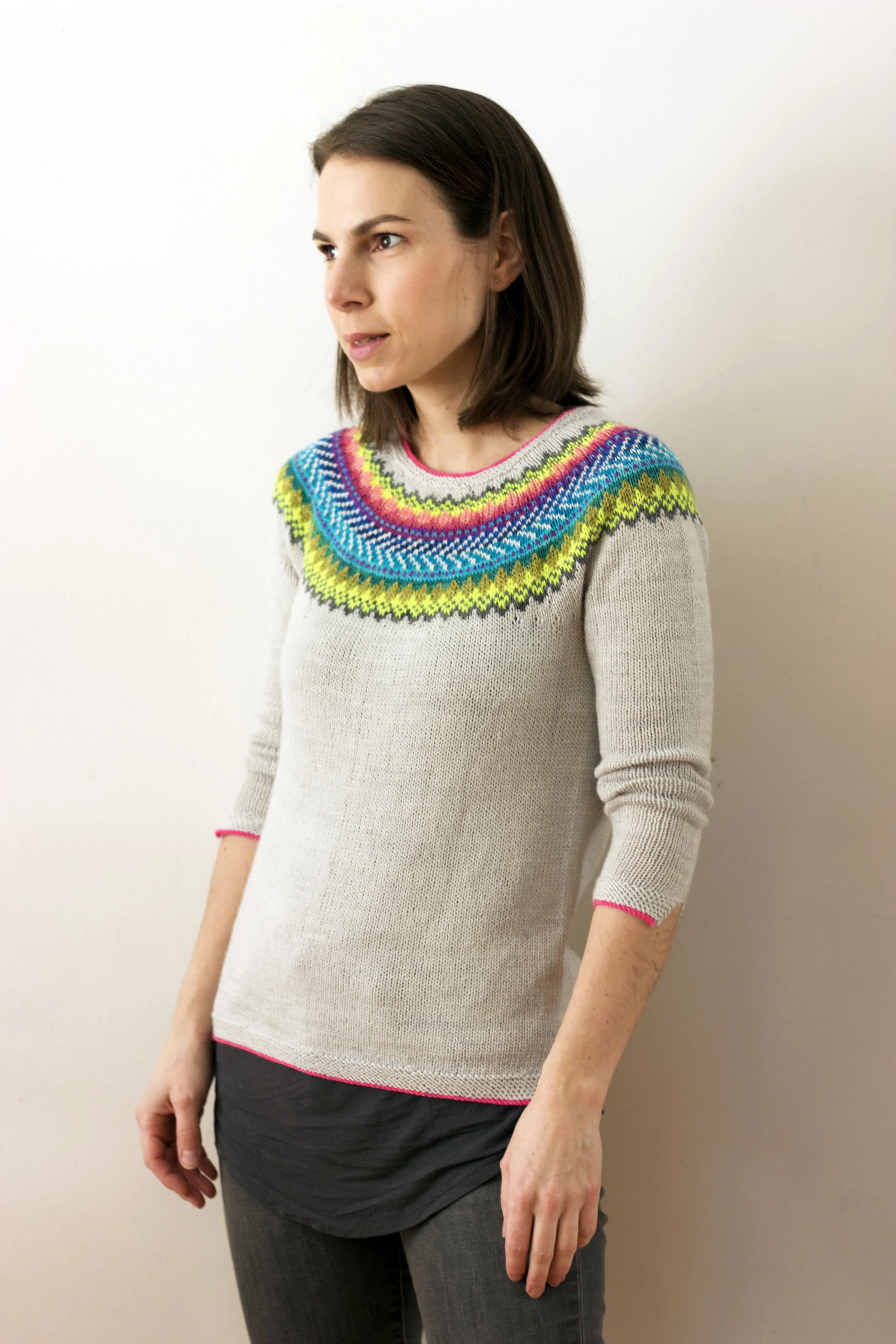Luminosity Sweater Pattern + BOGO Pattern SALE! — Tanis Fiber Arts