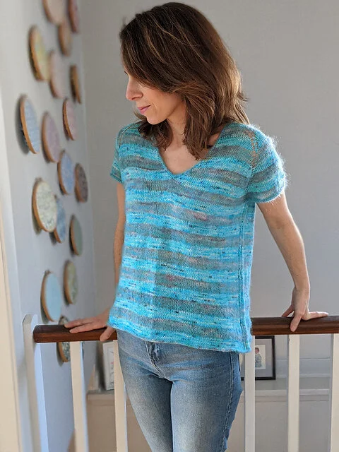 Rock It Tee — Tanis Fiber Arts