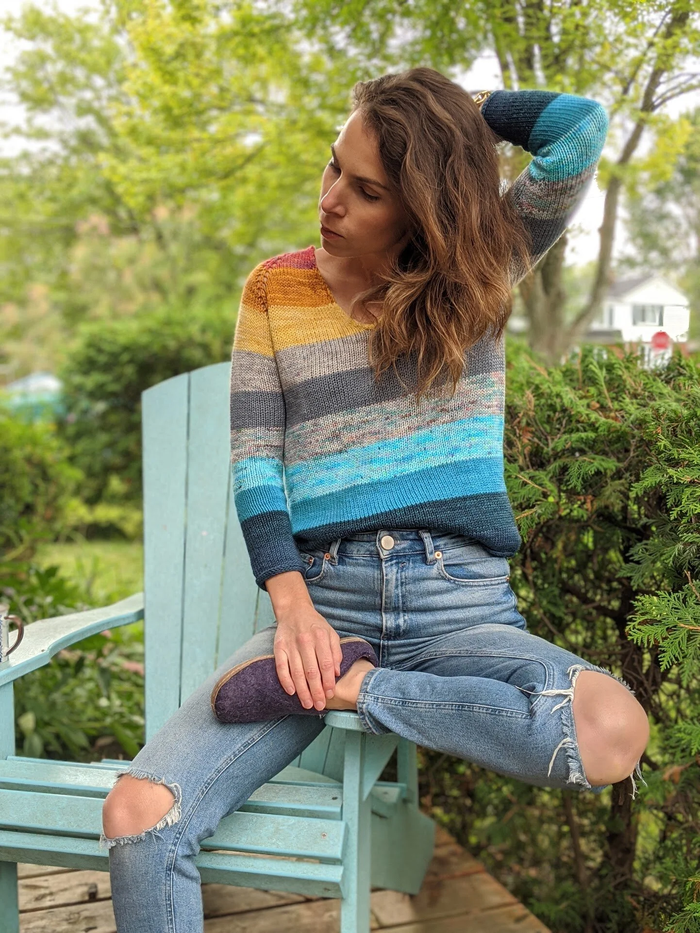 Rock It Tee DK — Tanis Fiber Arts