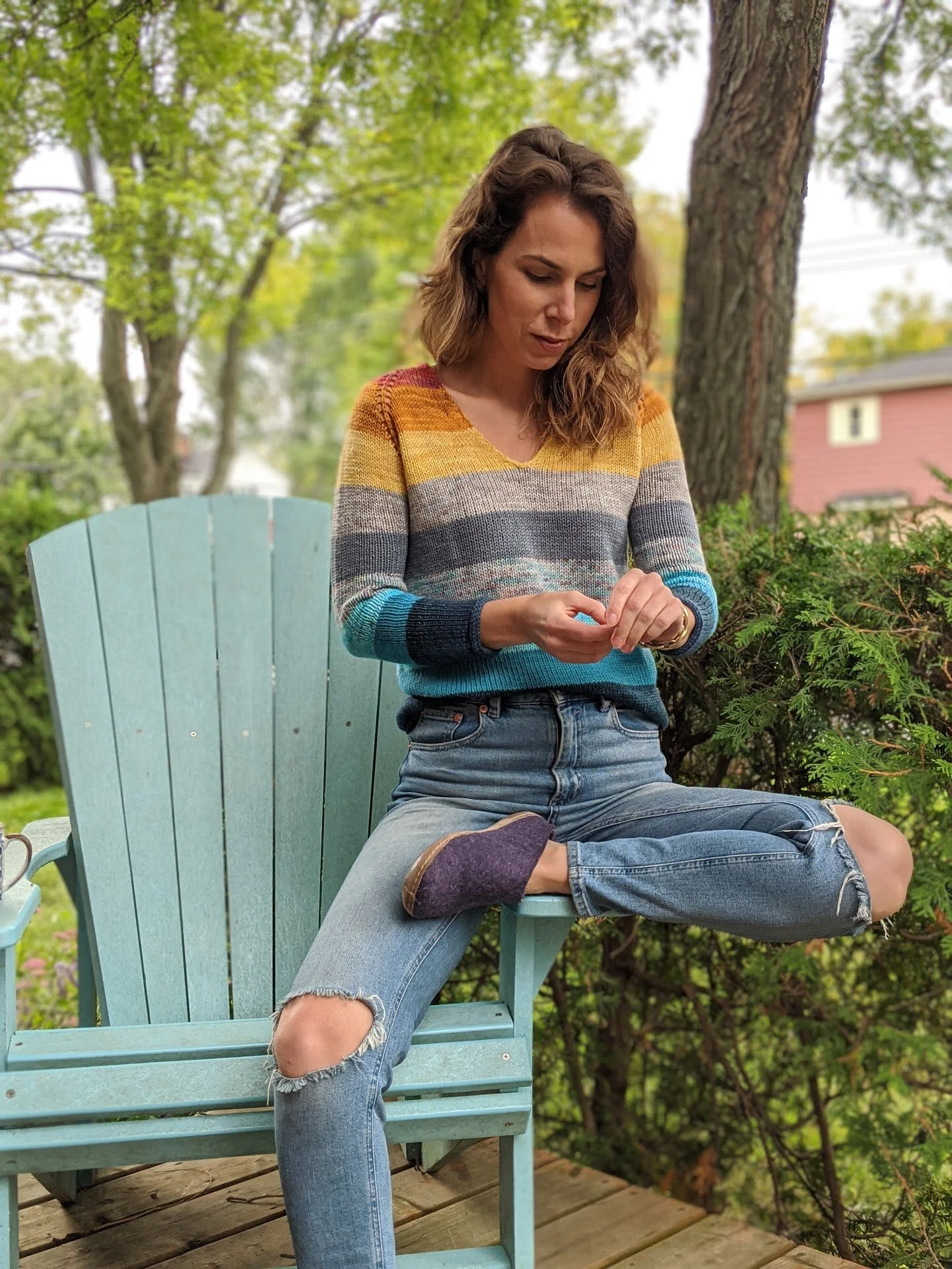 Rock It Tee DK — Tanis Fiber Arts