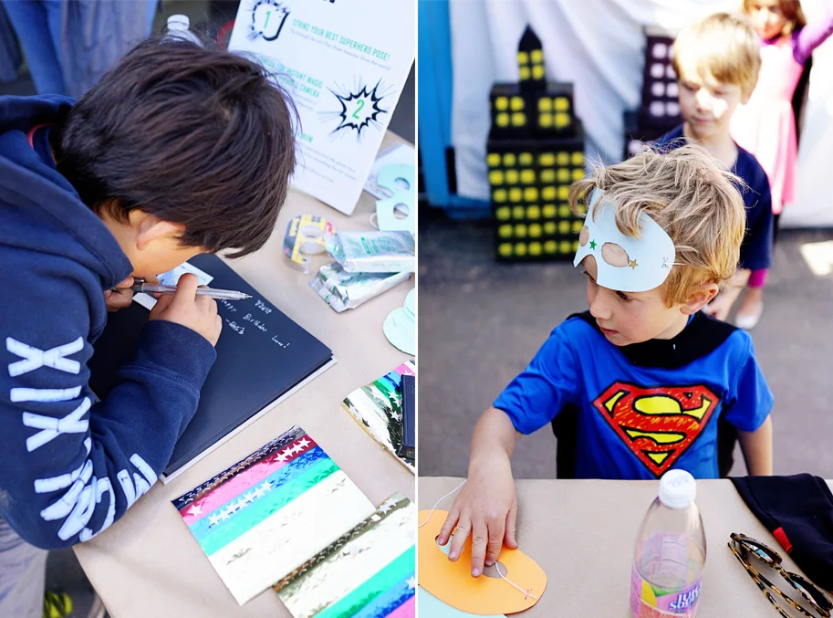 Lucas' Superhero 4th Birthday Party — Good on Paper