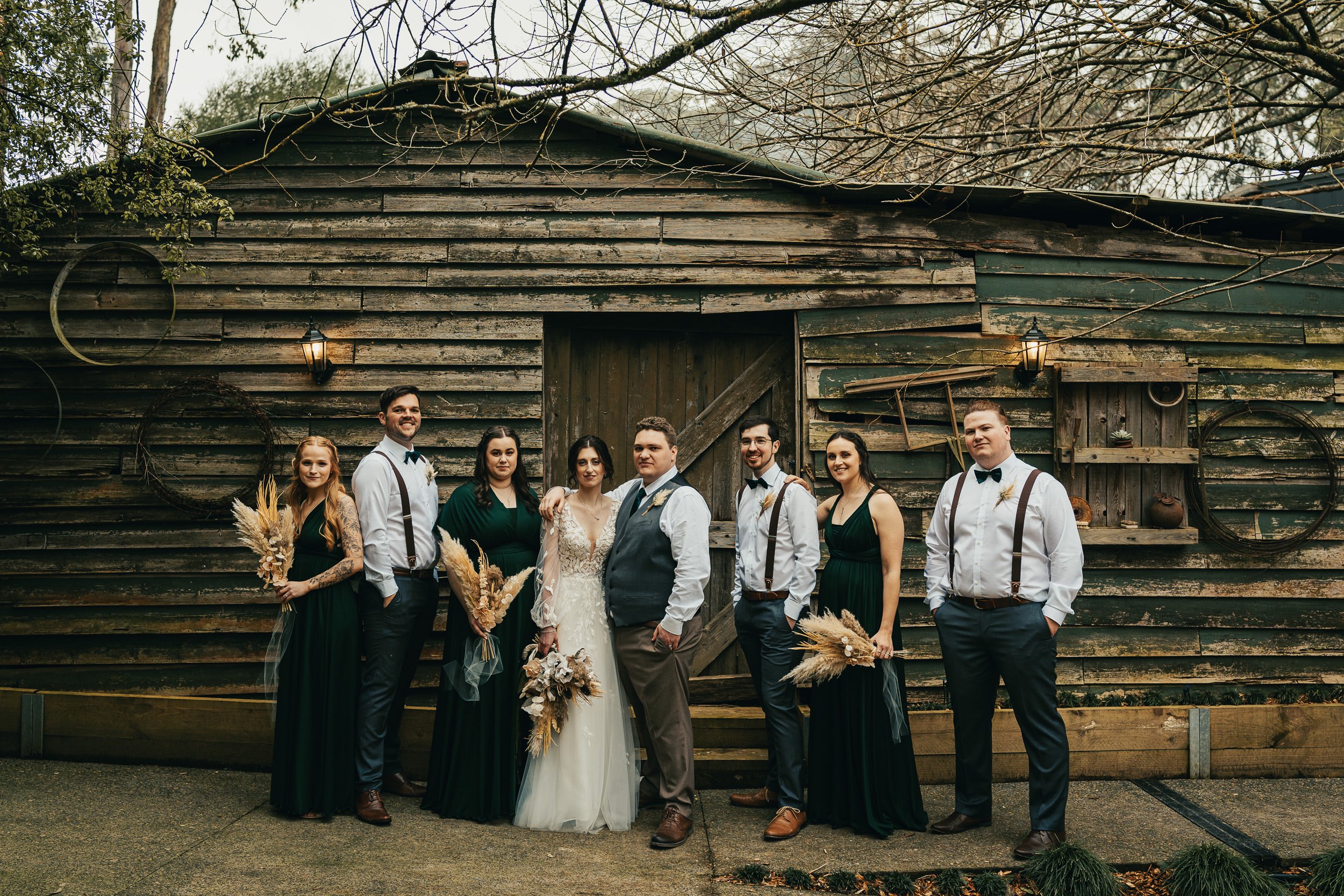 Kim & Caleb's Log Cabin Ranch Wedding — Melbourne Wedding & Commercial ...