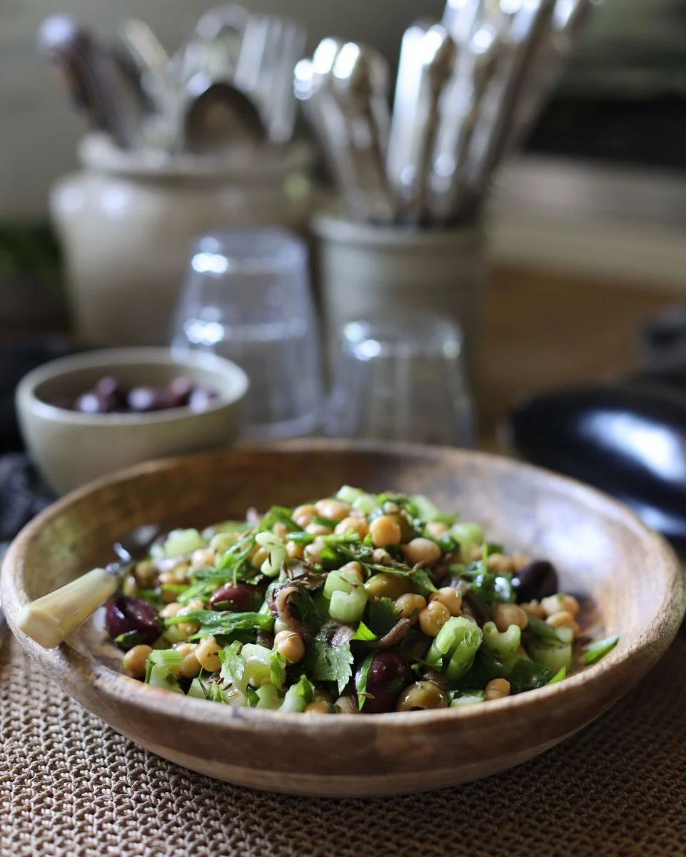 Provençal Chickpea Salad — Rabbit Hill Normandy