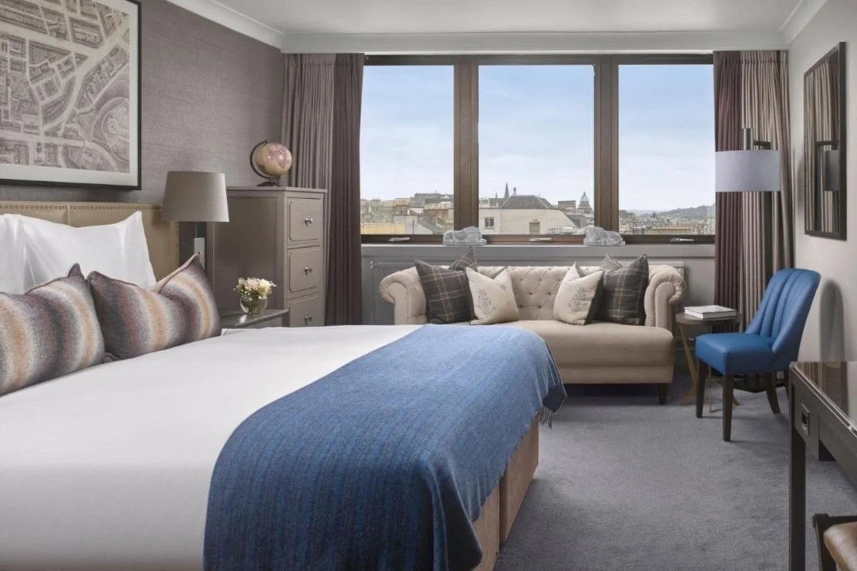Edinburgh Hotels with Epic Castle Views — The Most Perfect View