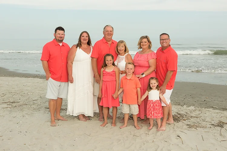 Fun Coral Family Portraits on Isle of Palms — Isle of Palms Beach ...