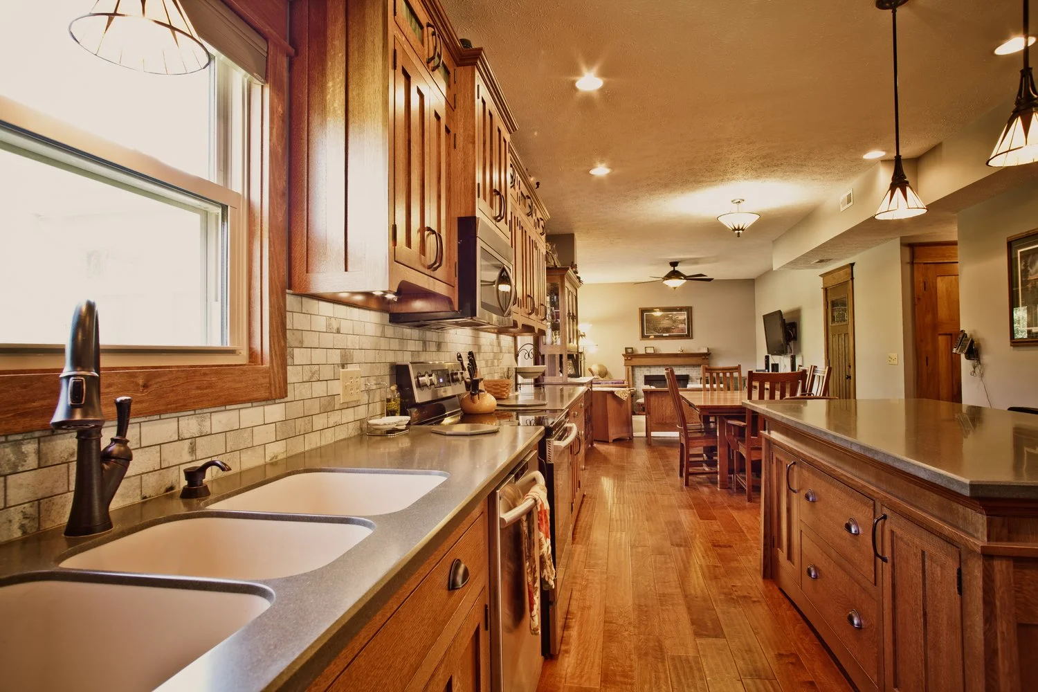 Arts and Crafts Themed Floor — Indianapolis Remodeling Contractor ...