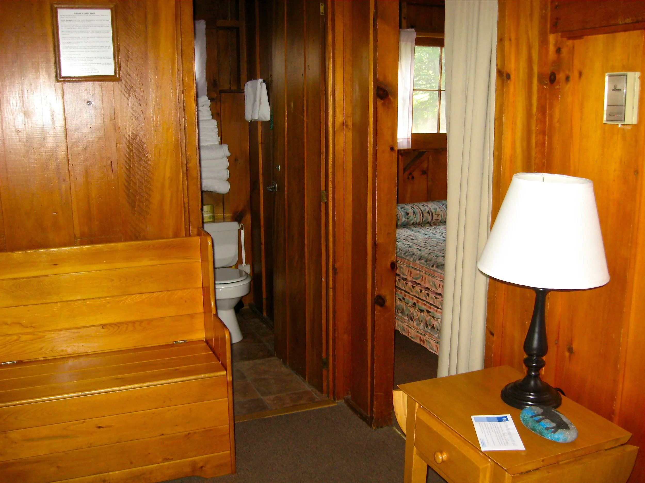 Frame Cabins on the Lake — Lamb's Resort