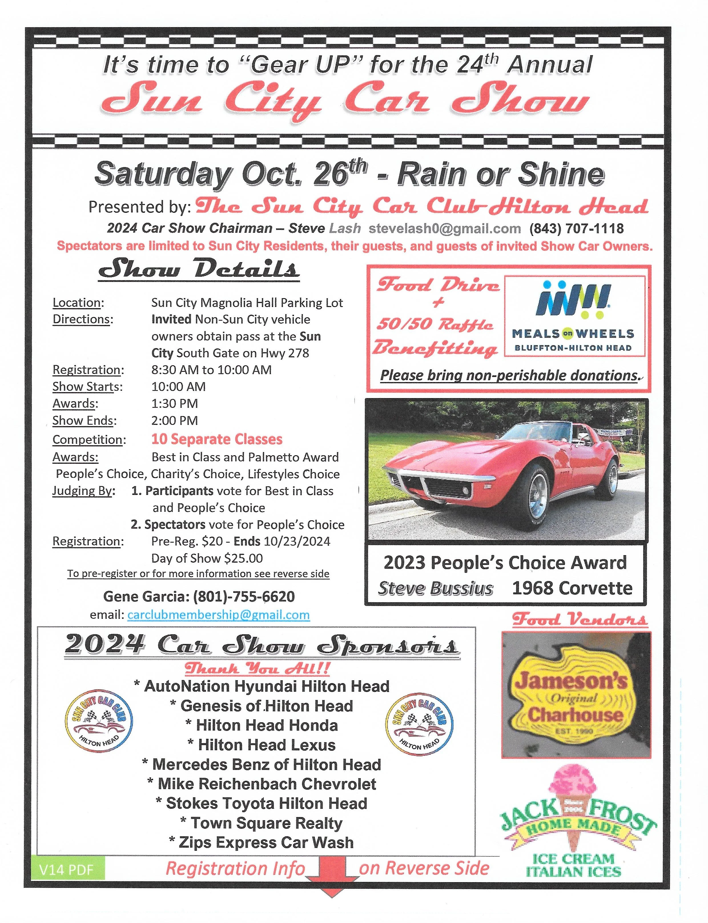 Car Show Flyers/Cruise Ins — Carolina Dreamers Car Club