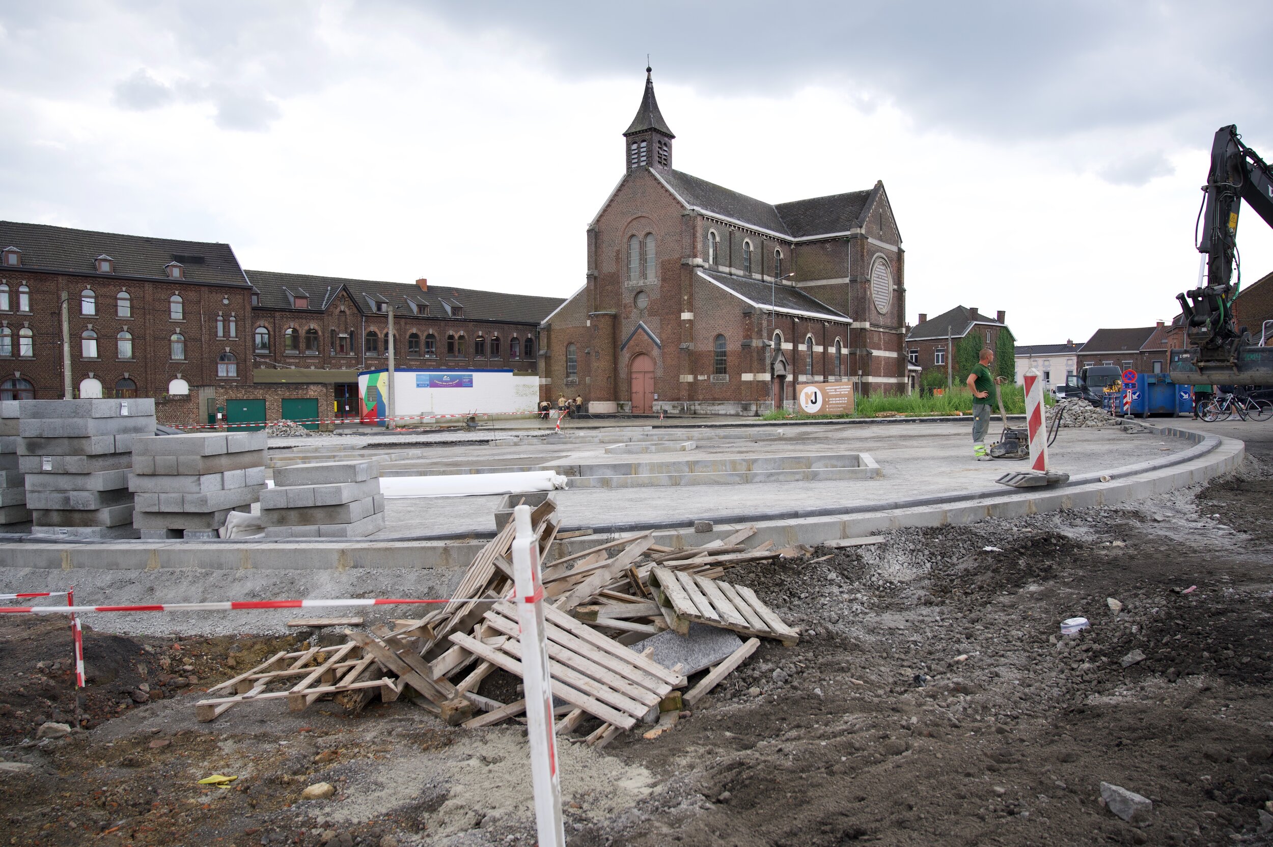 La place matteoti à jumet ! — CHARLEROI BOUWMEESTER
