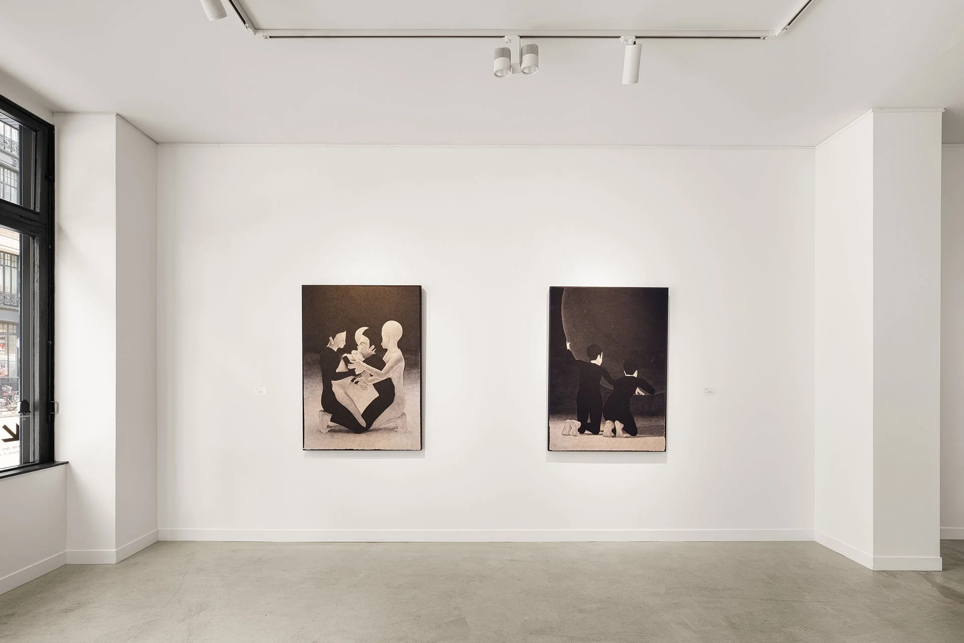 13th solo exhibition at galerie vazieux — moonassi