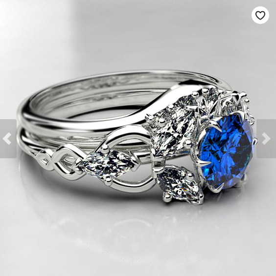 New Art Nouveau Fantasy Engagement Ring Line - Fairy and Elven Inspired ...