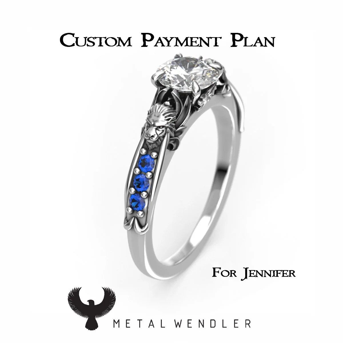 Geek Engagement Rings — Metal Wendler- Recycled gold and palladium ...