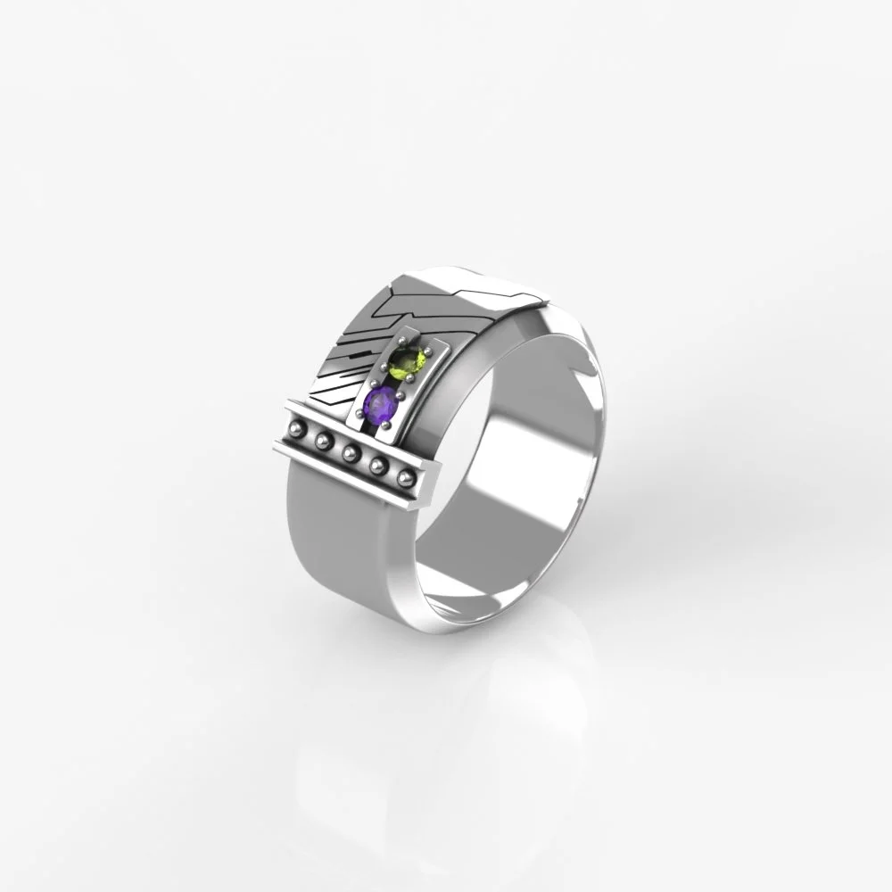 Geek Wedding Rings — Metal Wendler- Recycled gold and palladium ...