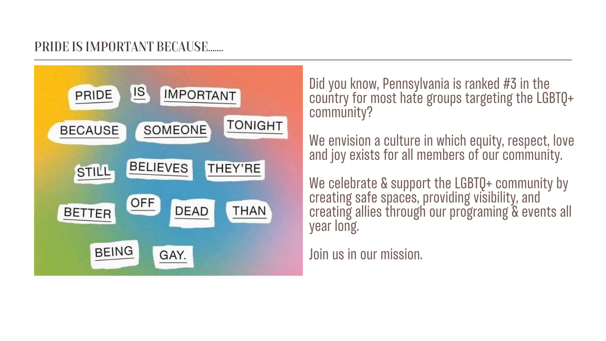 Reading Pride Celebration