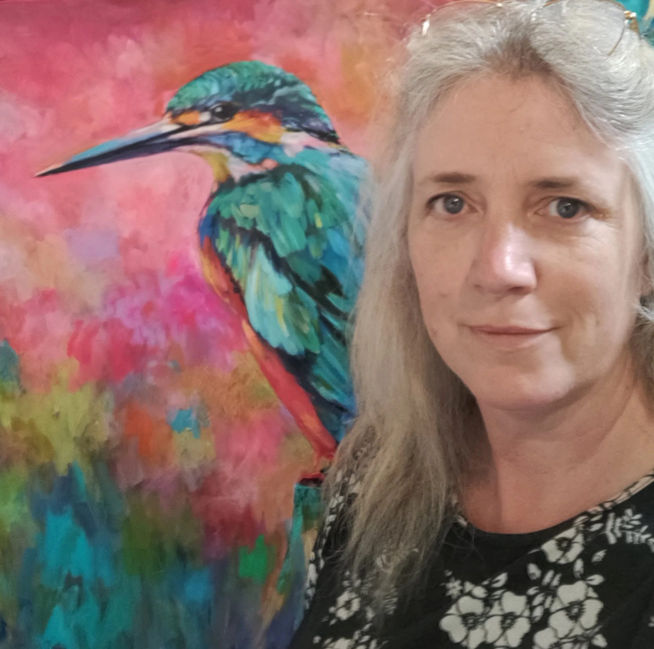 Kingfisher paintings for sale — Susan Gardner - Fine Art