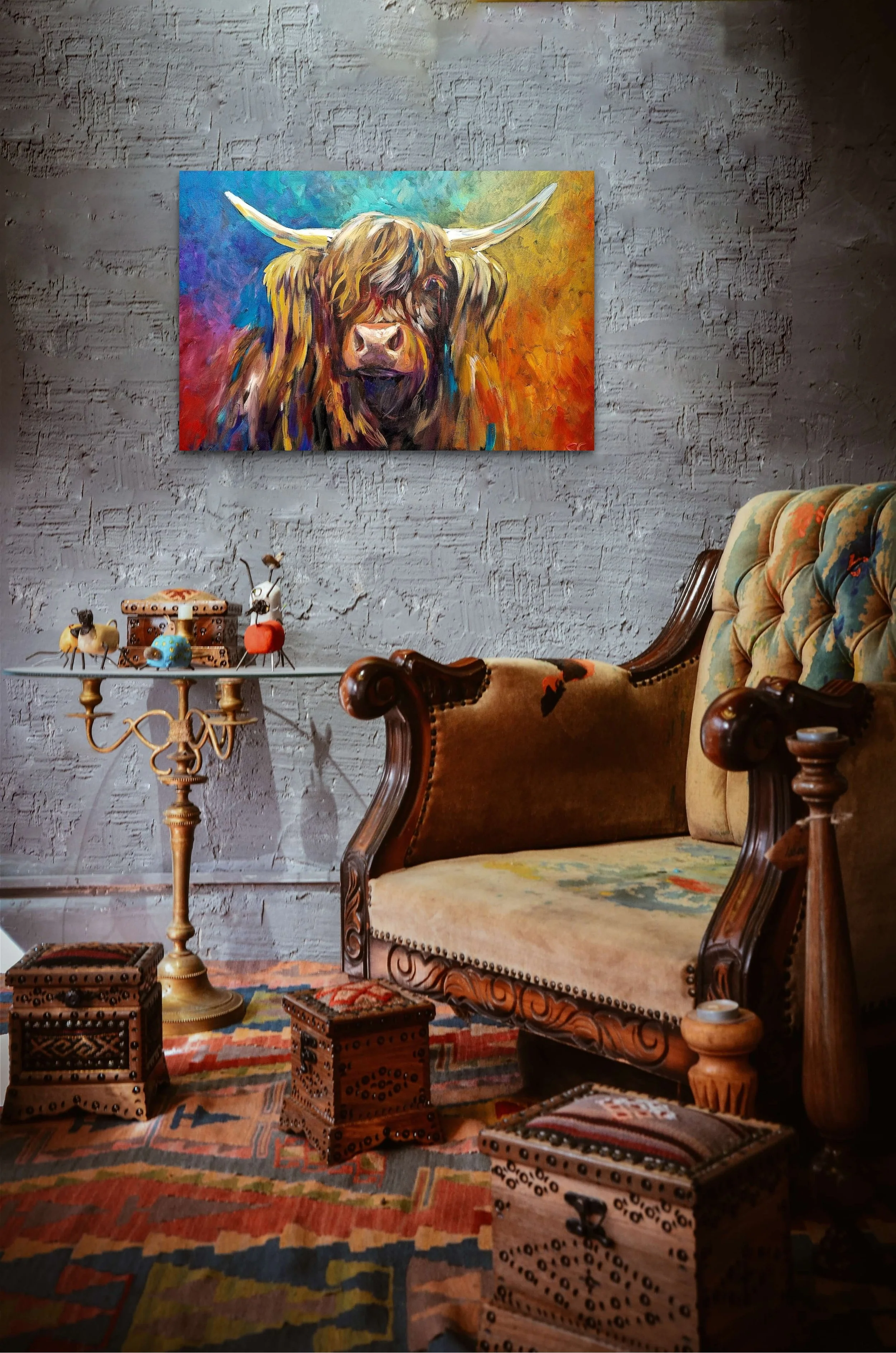 Ballater - A new Highland Cow portrait — Susan Gardner - Fine Art