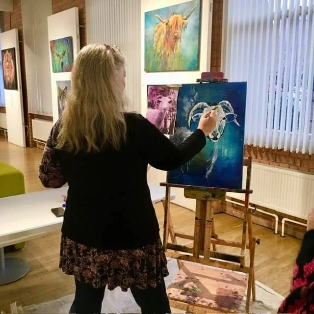 Colourful paintings for sale. What's new on my artist's easel this week ...