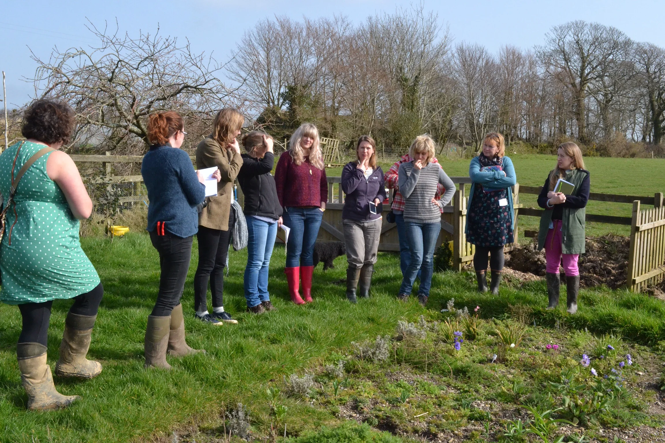 Our First Workshop Of The Season With Fellow Florists Flower Farmers