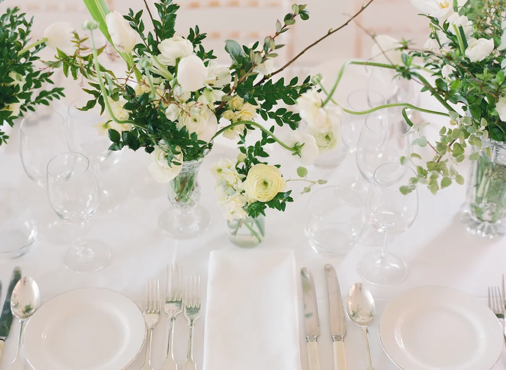 Table Styling At Boconnoc House — The Garden Gate Flower Company