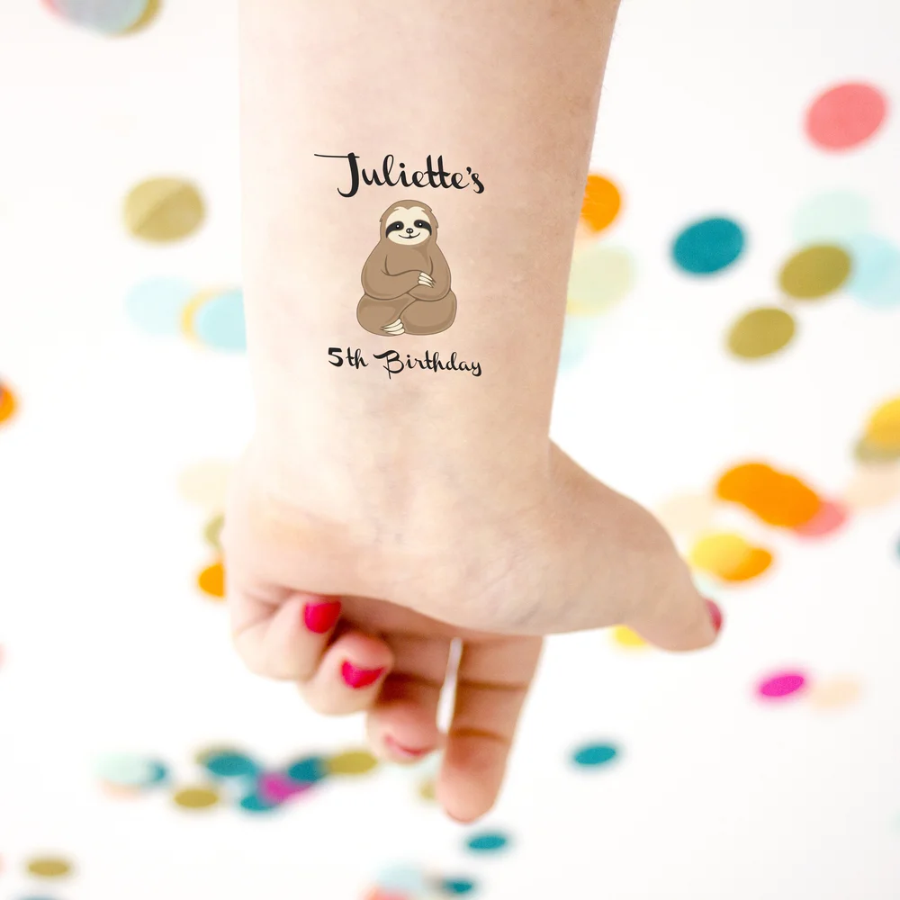 Sloth Tattoo