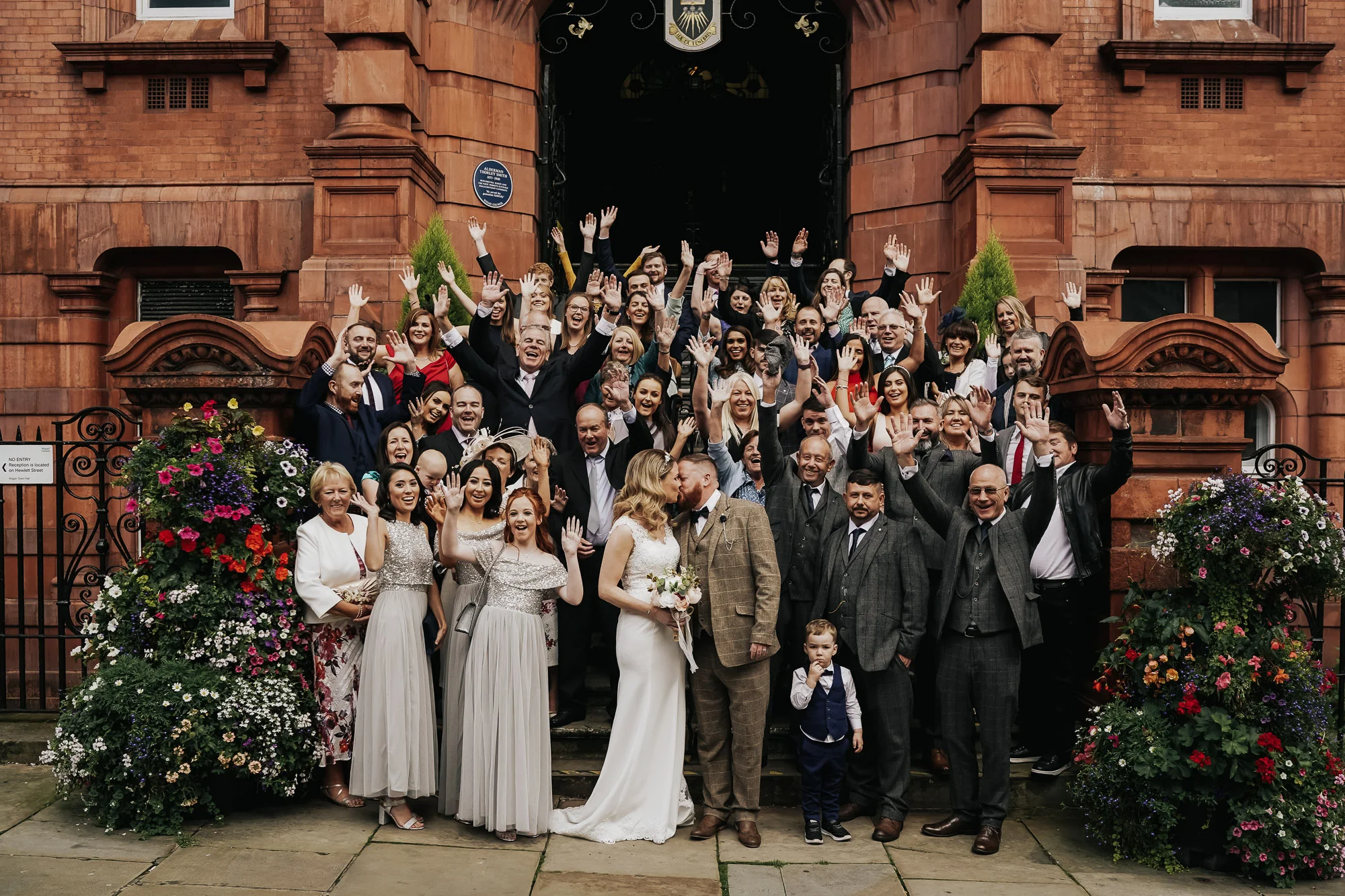 Rustic and relaxed wedding at Spring Cottage, Rivington for Becca and ...