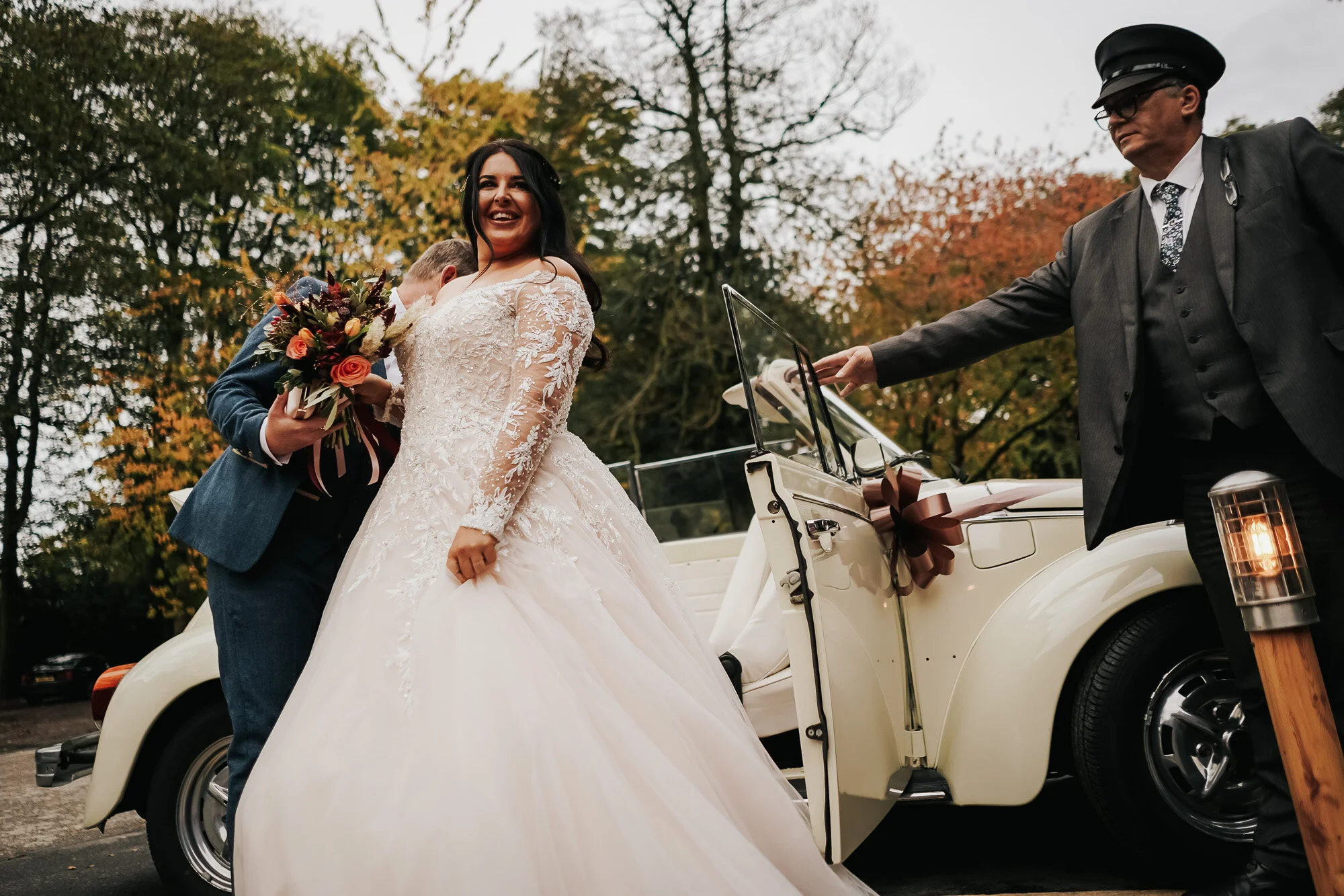 Perfect Autumnal Wedding at Allerton Manor for Kim and Matty — Adam Joe ...
