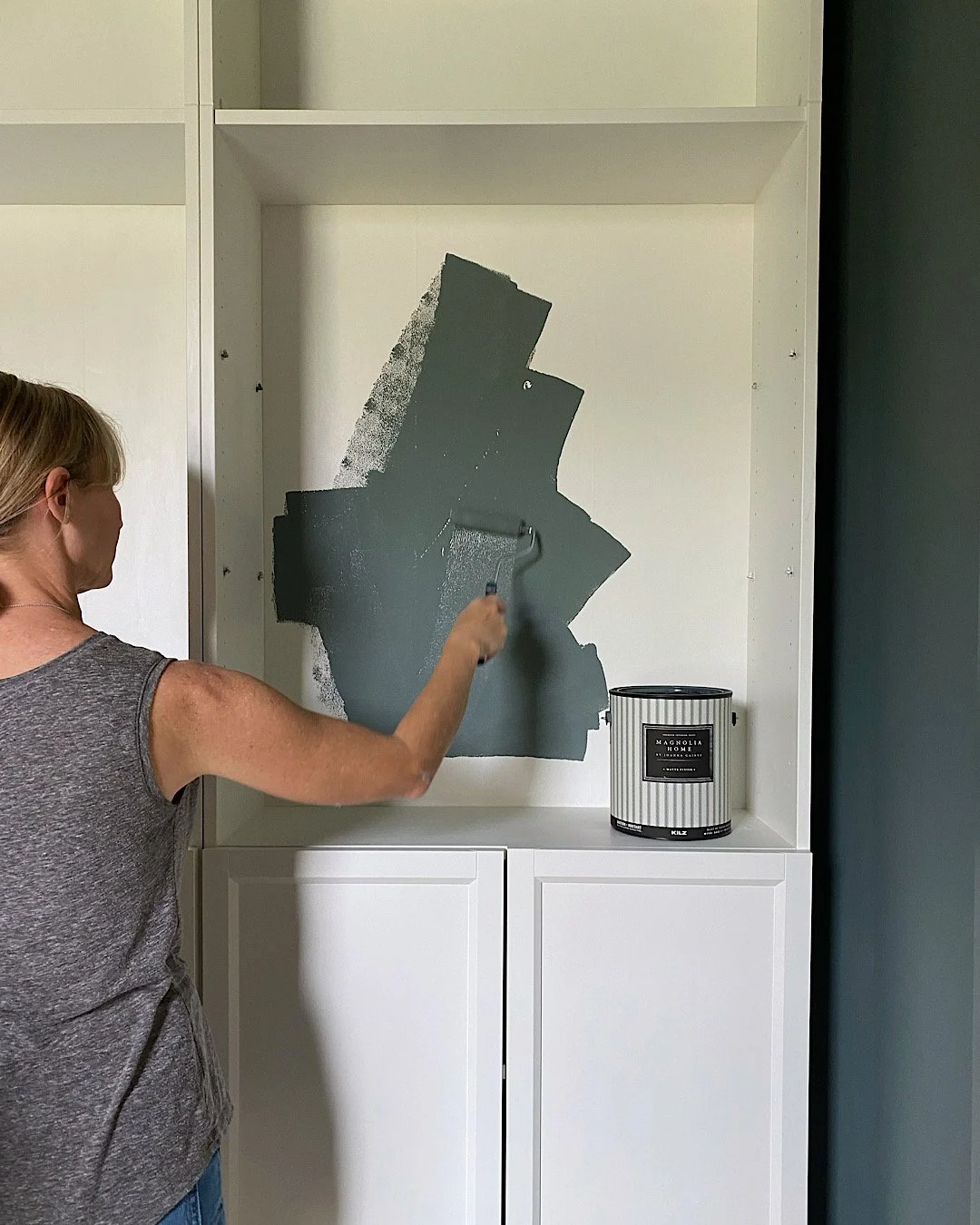 Painted Office Reveal — Kristin Laing Design