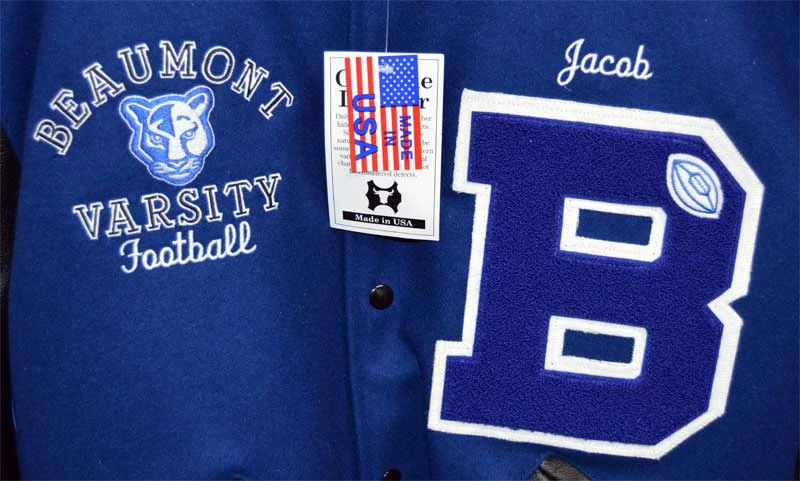 Letterman's Jackets — Fancy Stitchin'