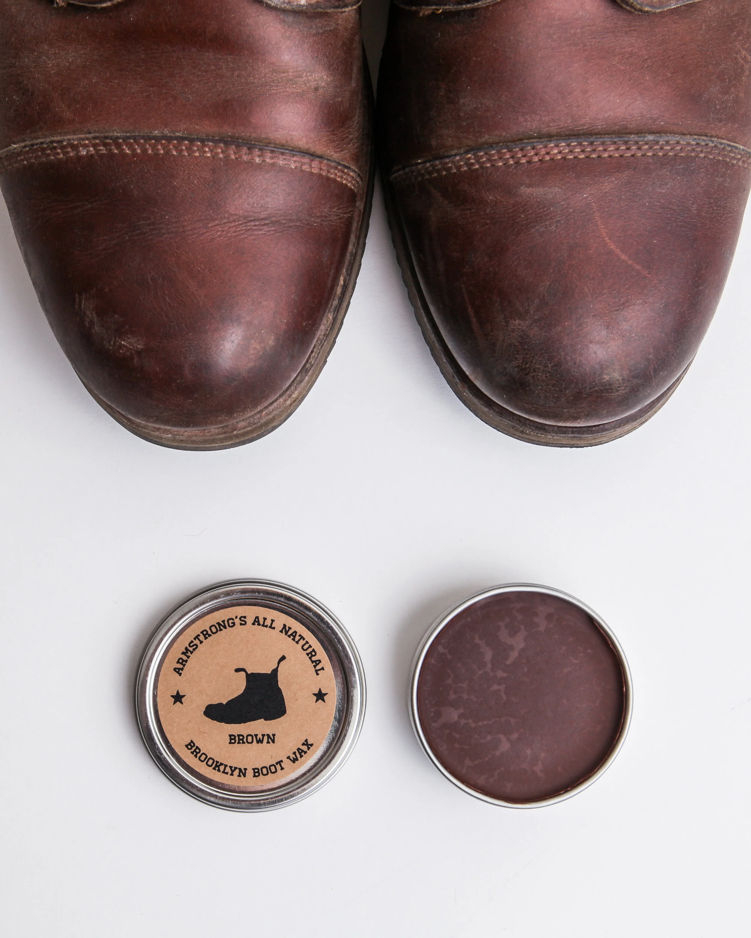 Brooklyn Boot Wax — Armstrong's All Natural - Made in USA