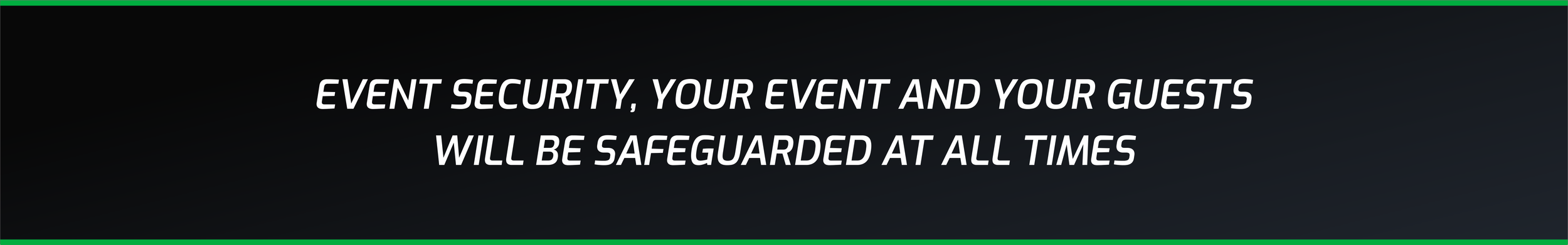 Event Security | Security Service — Evsol