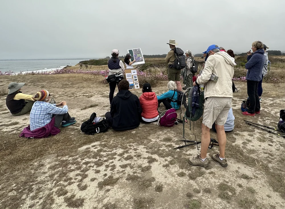 Coastal Trail Association visits Wavecrest Open Space — Coastside Land ...