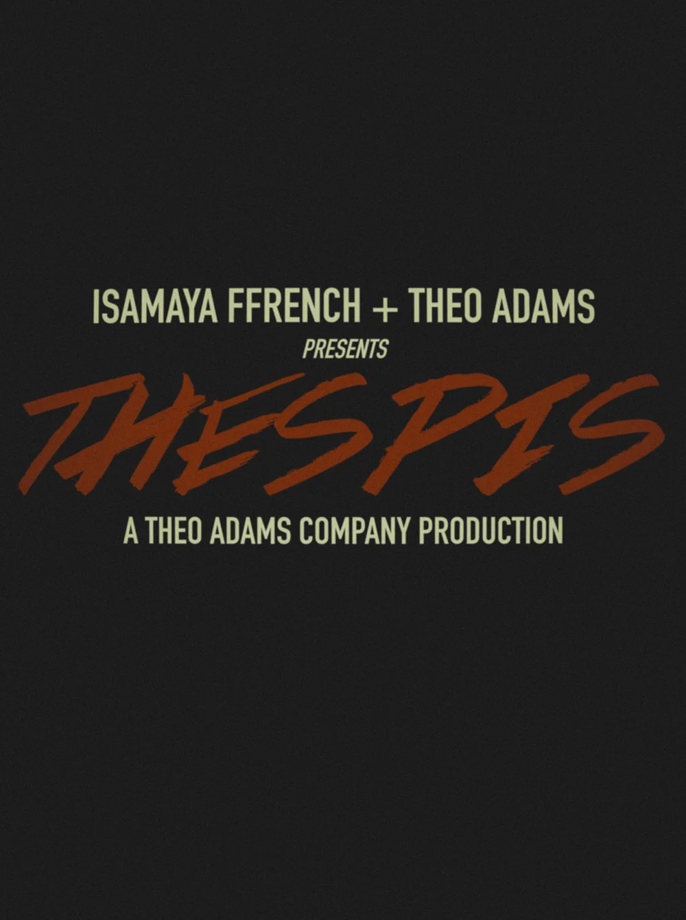 THESPIS — Theo Adams Company