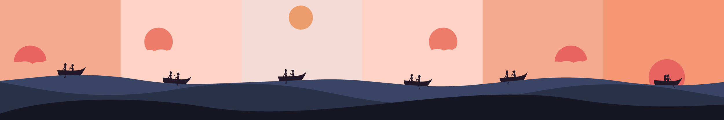 simple scenes — miguelcm design & illustration