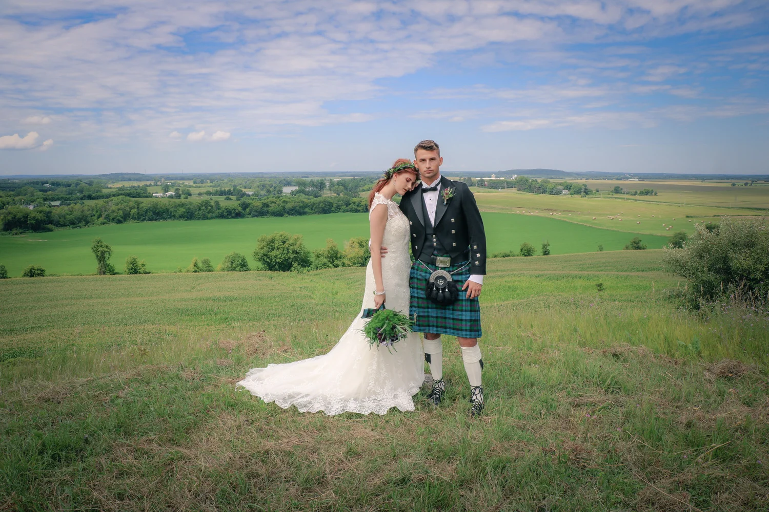 A Modern Celtic Wedding Inspiration — WarPaint International Beauty ...
