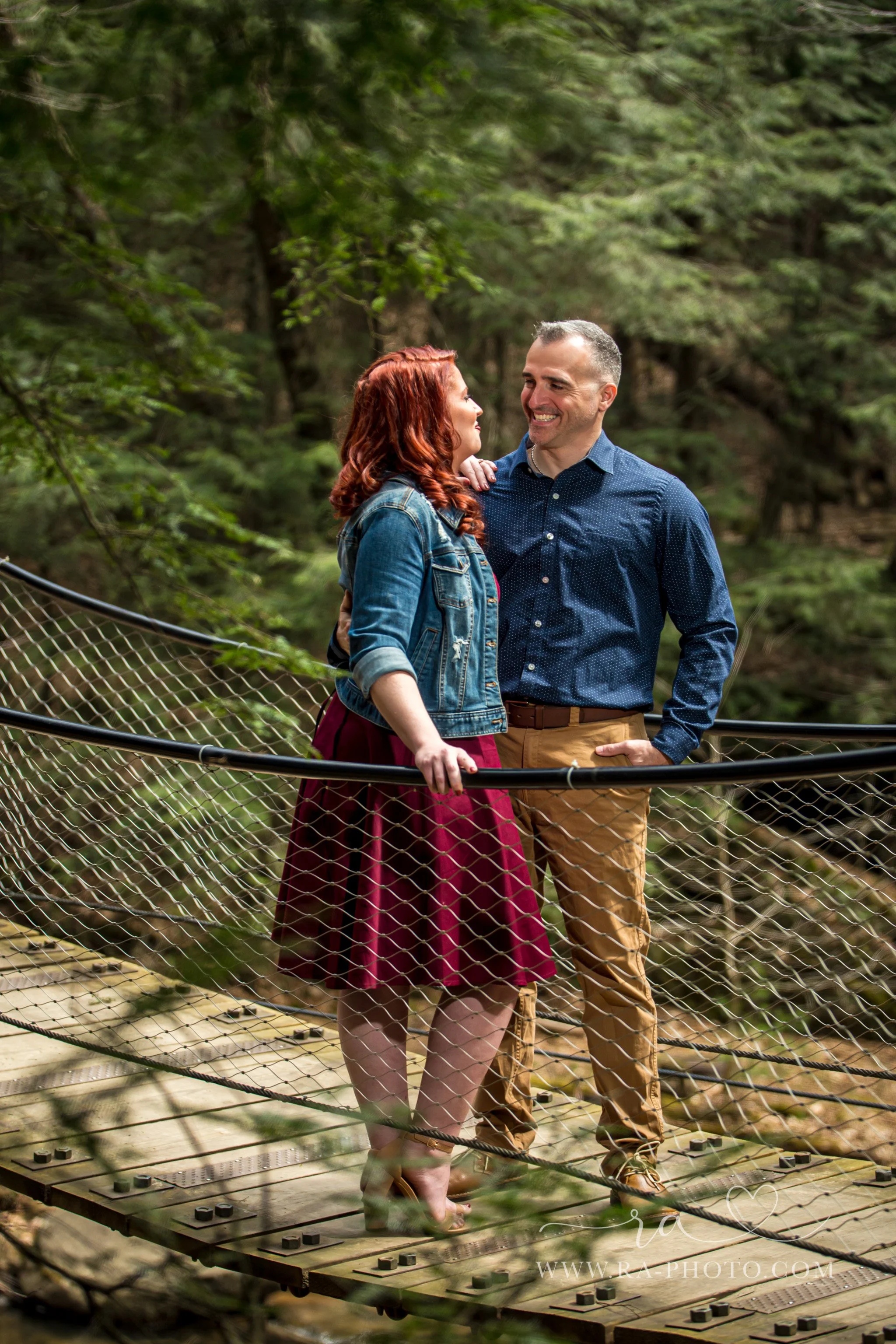 ENGAGEMENT - Kurt + Kristen, Cook Forest PA — Rachel Anne's Photography