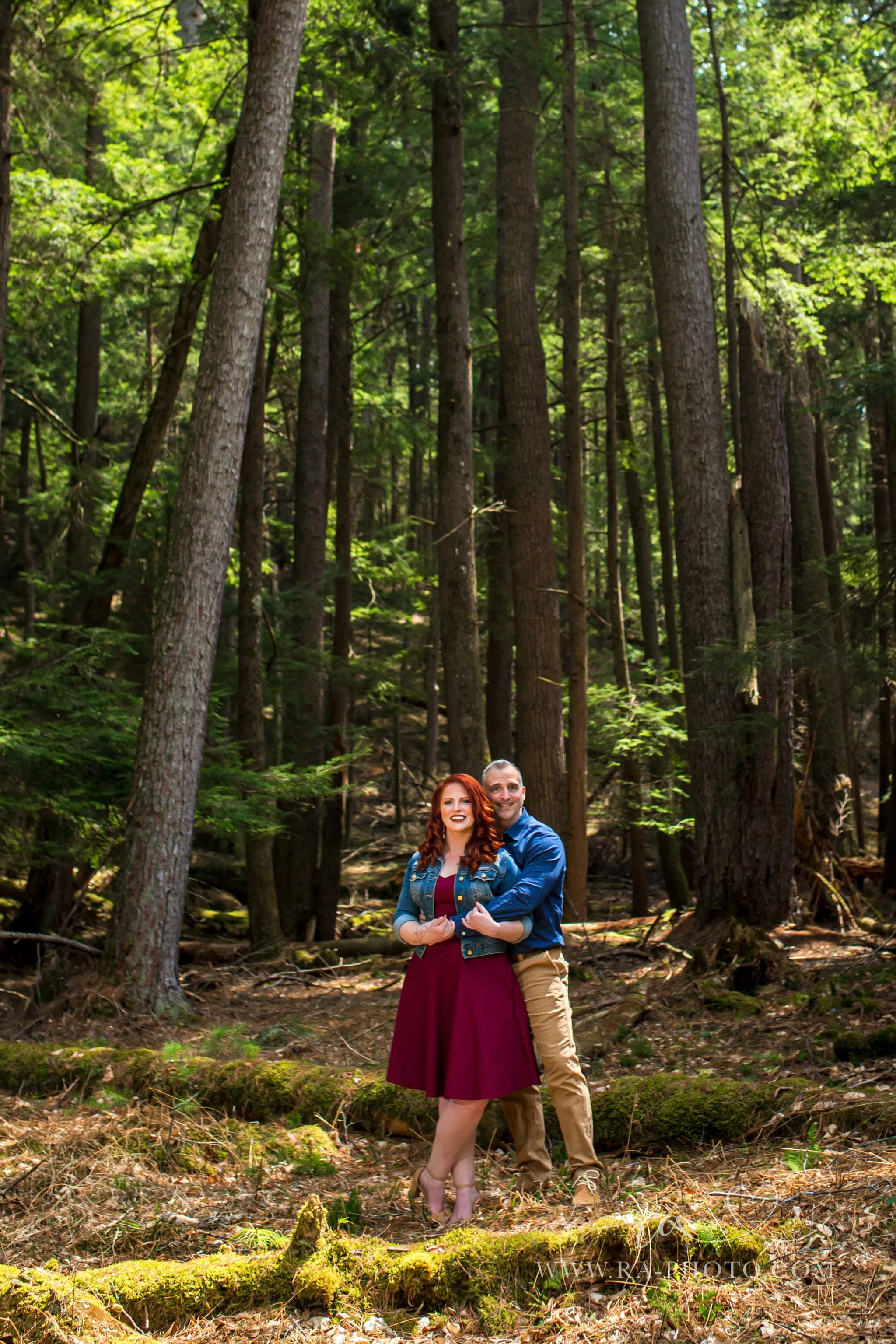 ENGAGEMENT - Kurt + Kristen, Cook Forest PA — Rachel Anne's Photography