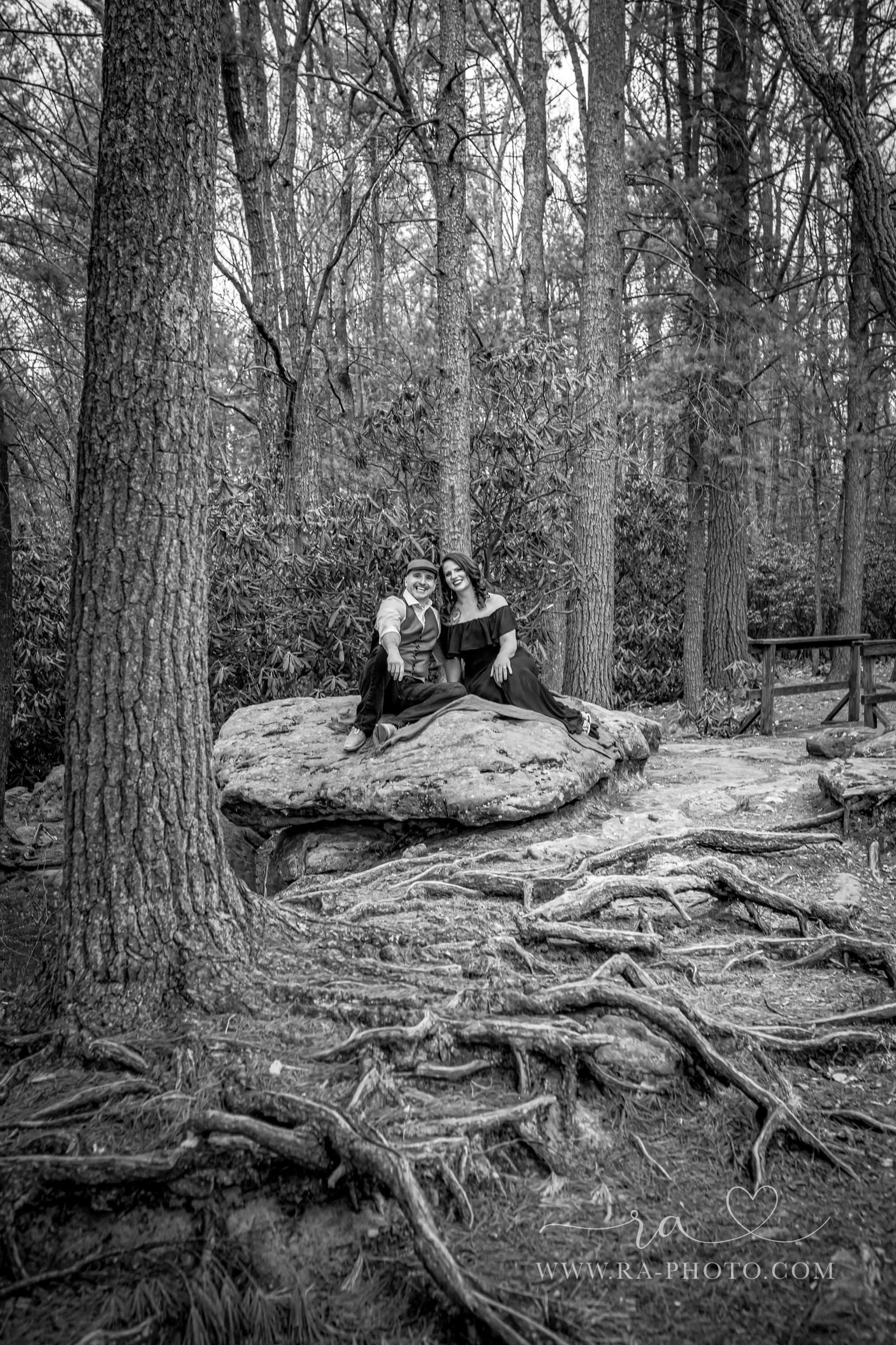 ENGAGEMENT - Kurt + Kristen, Cook Forest PA — Rachel Anne's Photography