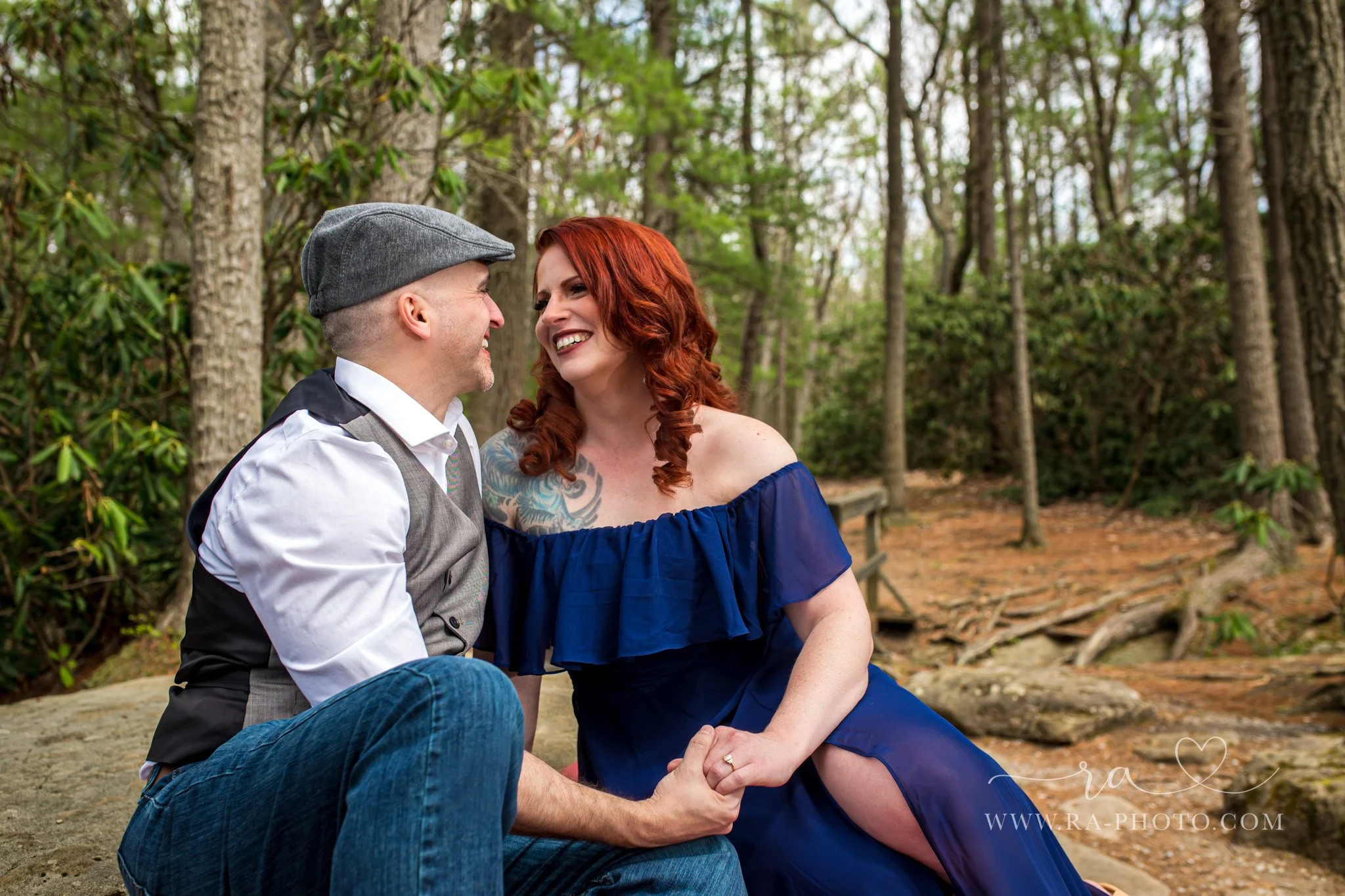 ENGAGEMENT - Kurt + Kristen, Cook Forest PA — Rachel Anne's Photography