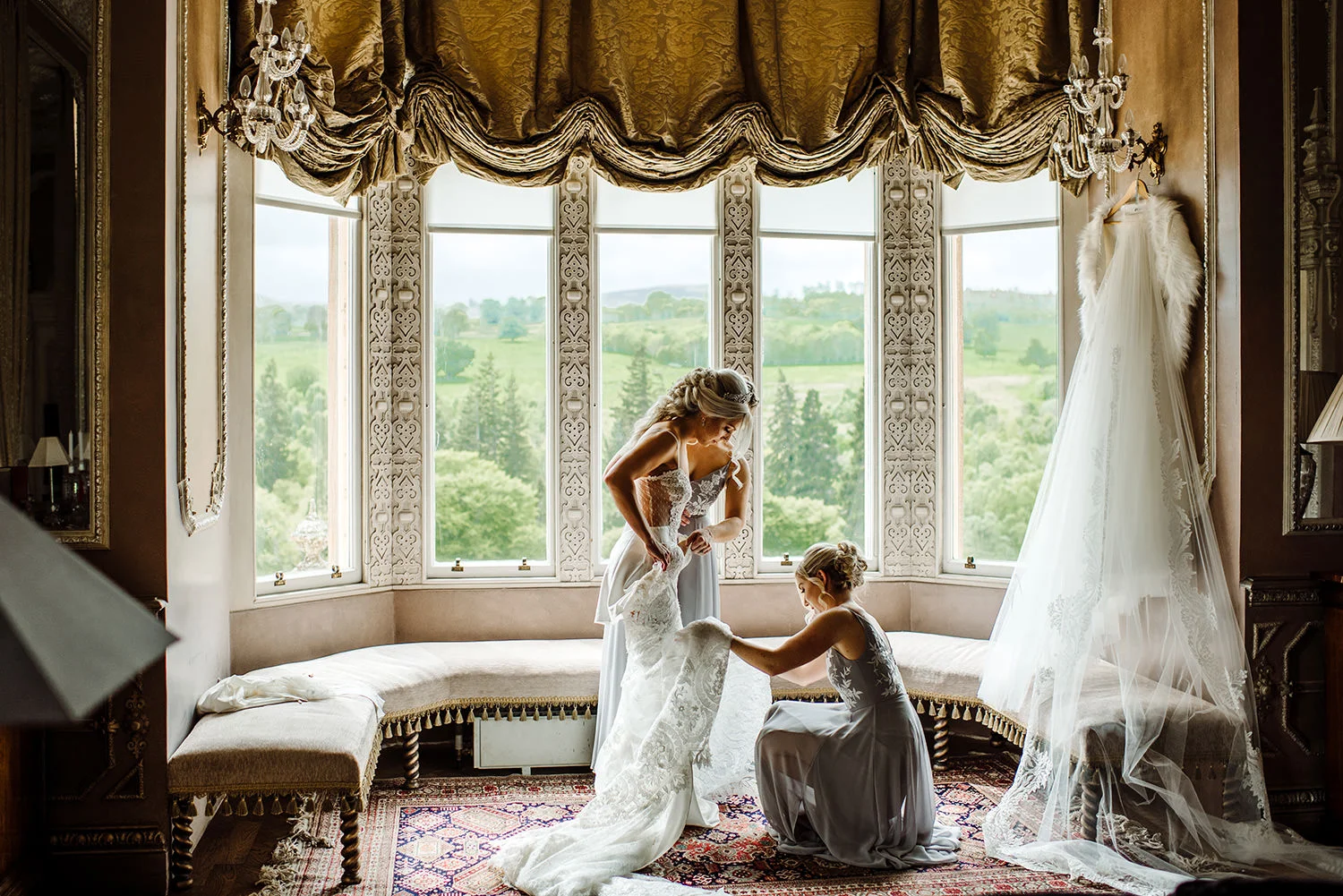 Whimsical Scottish wedding at Ardross Castle | Katrina + Cameron ...