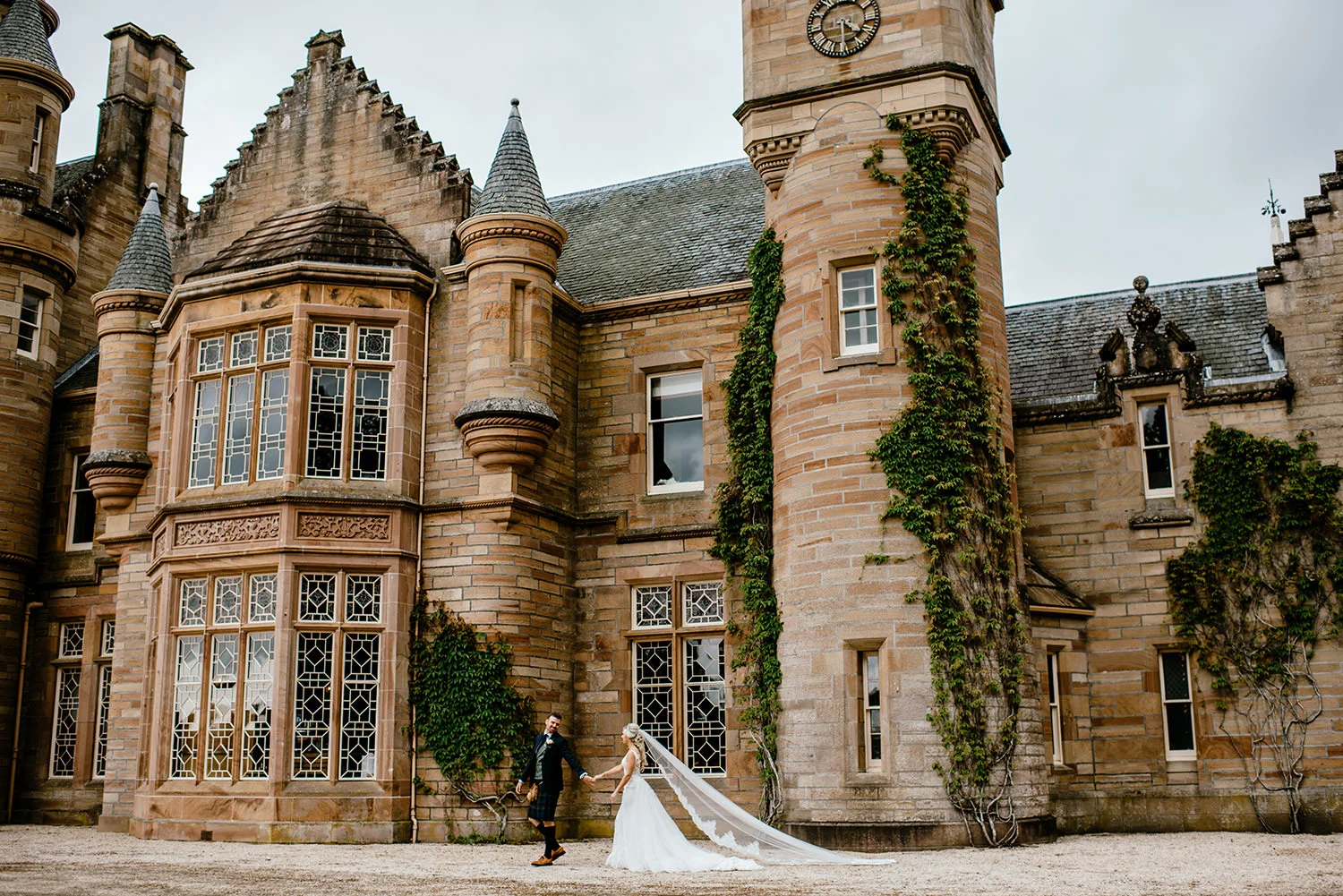 Whimsical Scottish wedding at Ardross Castle | Katrina + Cameron ...