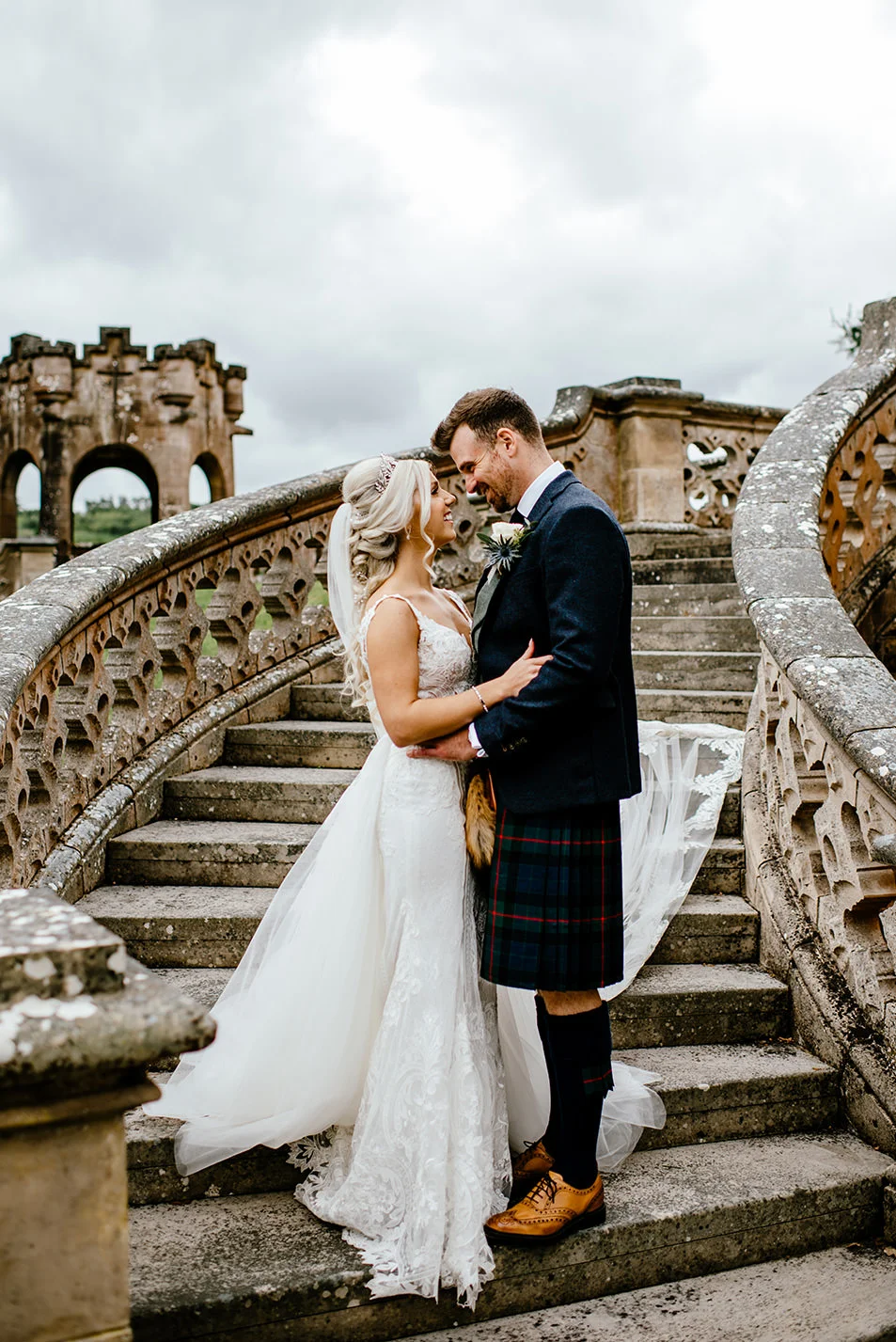Whimsical Scottish wedding at Ardross Castle | Katrina + Cameron ...