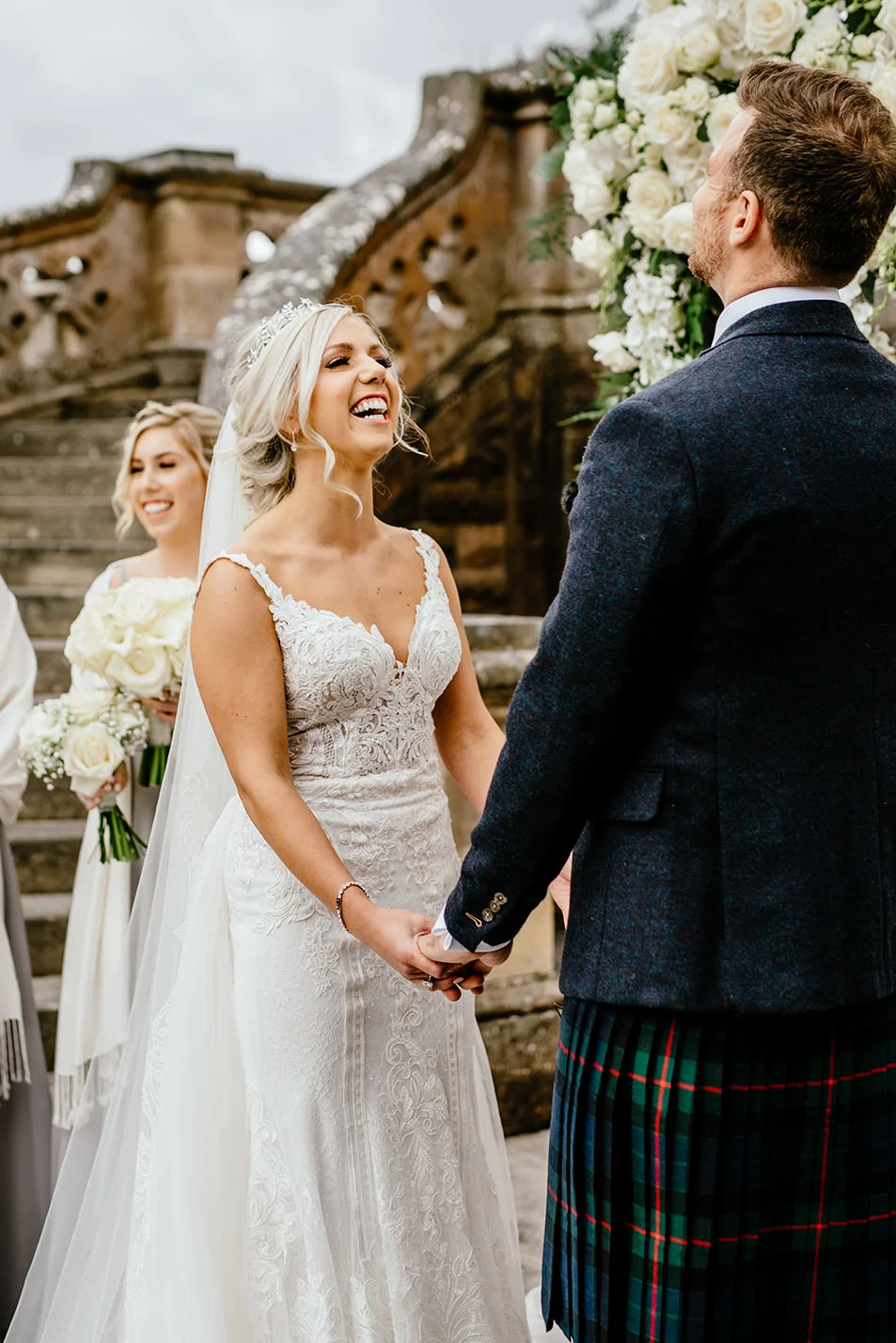Whimsical Scottish wedding at Ardross Castle | Katrina + Cameron ...