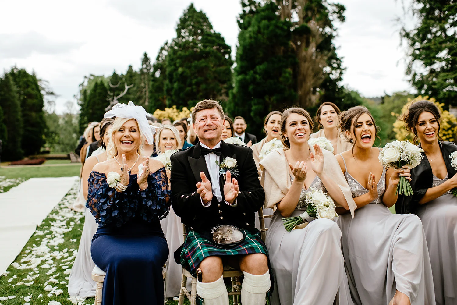 Whimsical Scottish wedding at Ardross Castle | Katrina + Cameron ...