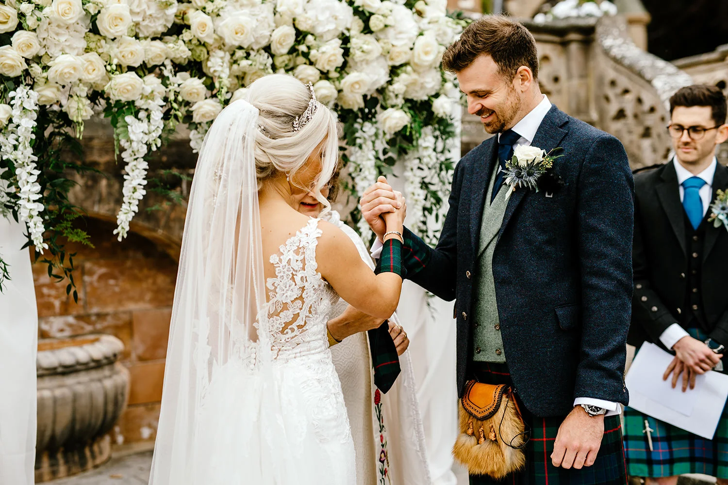 Whimsical Scottish wedding at Ardross Castle | Katrina + Cameron ...
