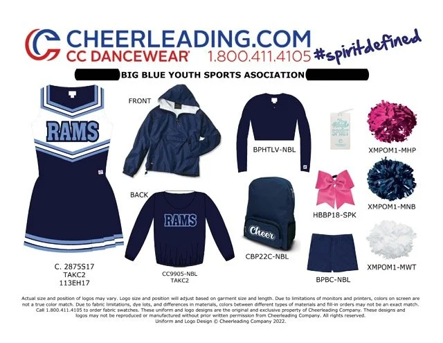 Rams Cheer — Puyallup Cheer Academy