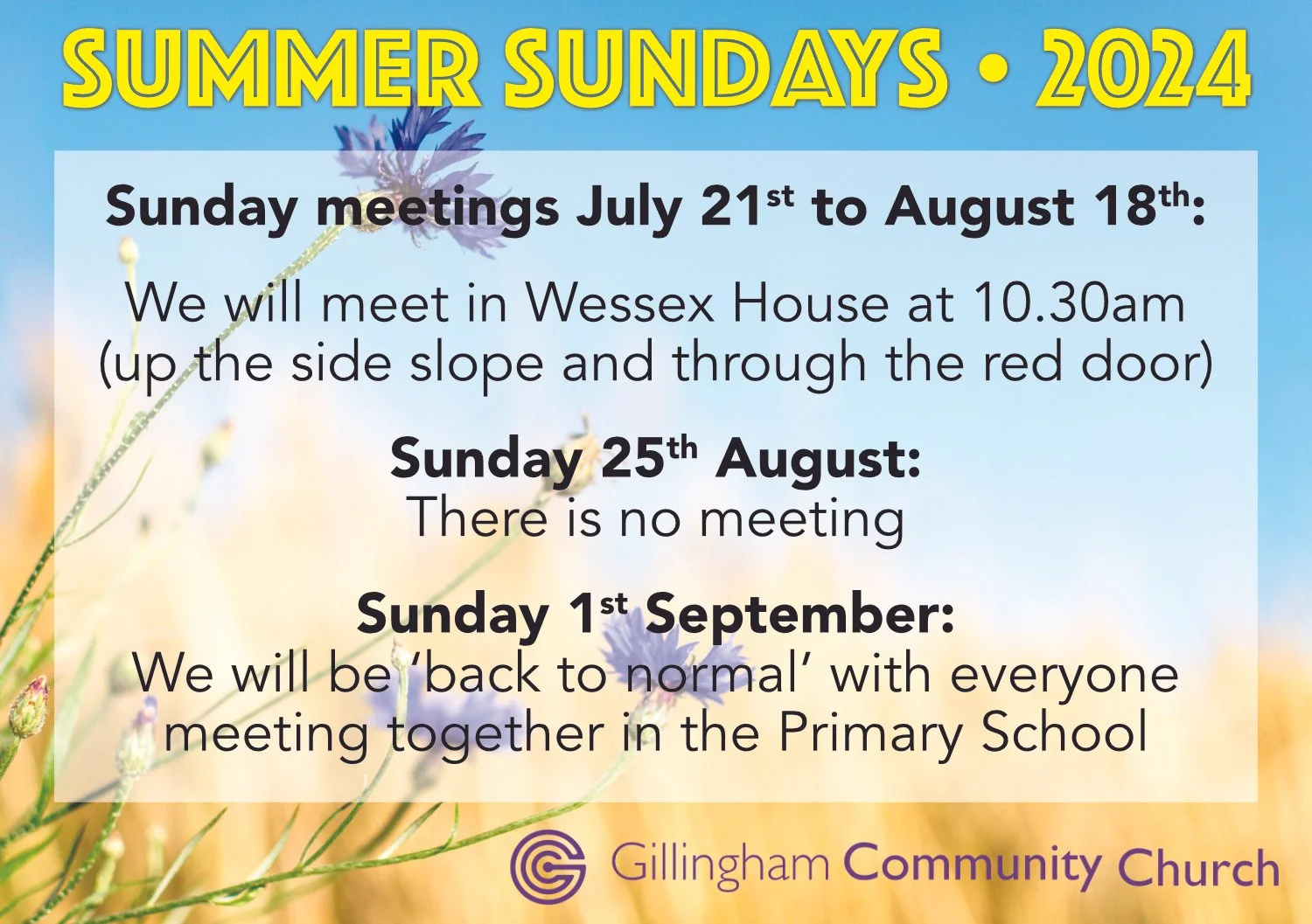 Gillingham Community Church, Dorset