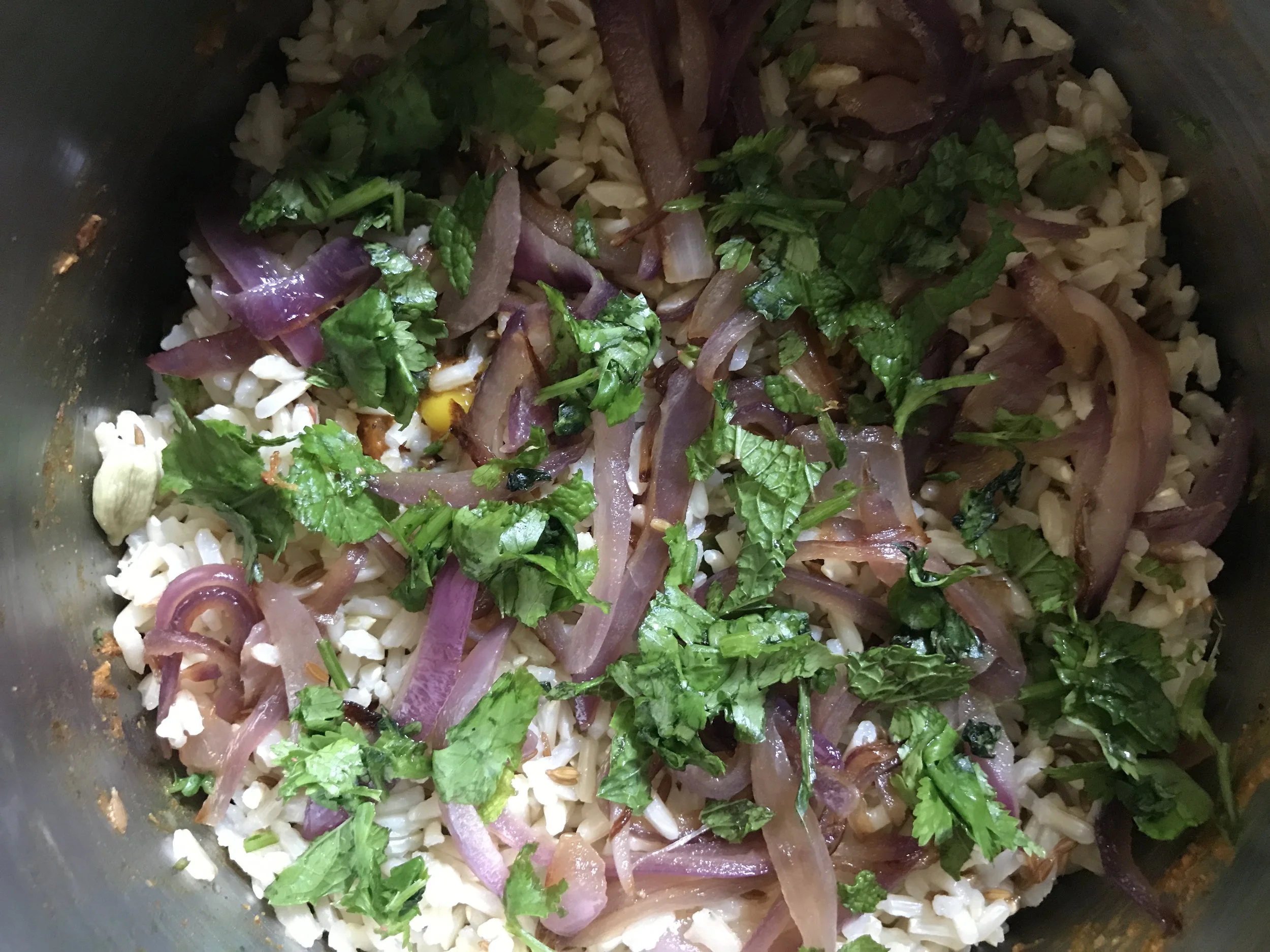 Brown Rice Biryani — Fork n Scissors