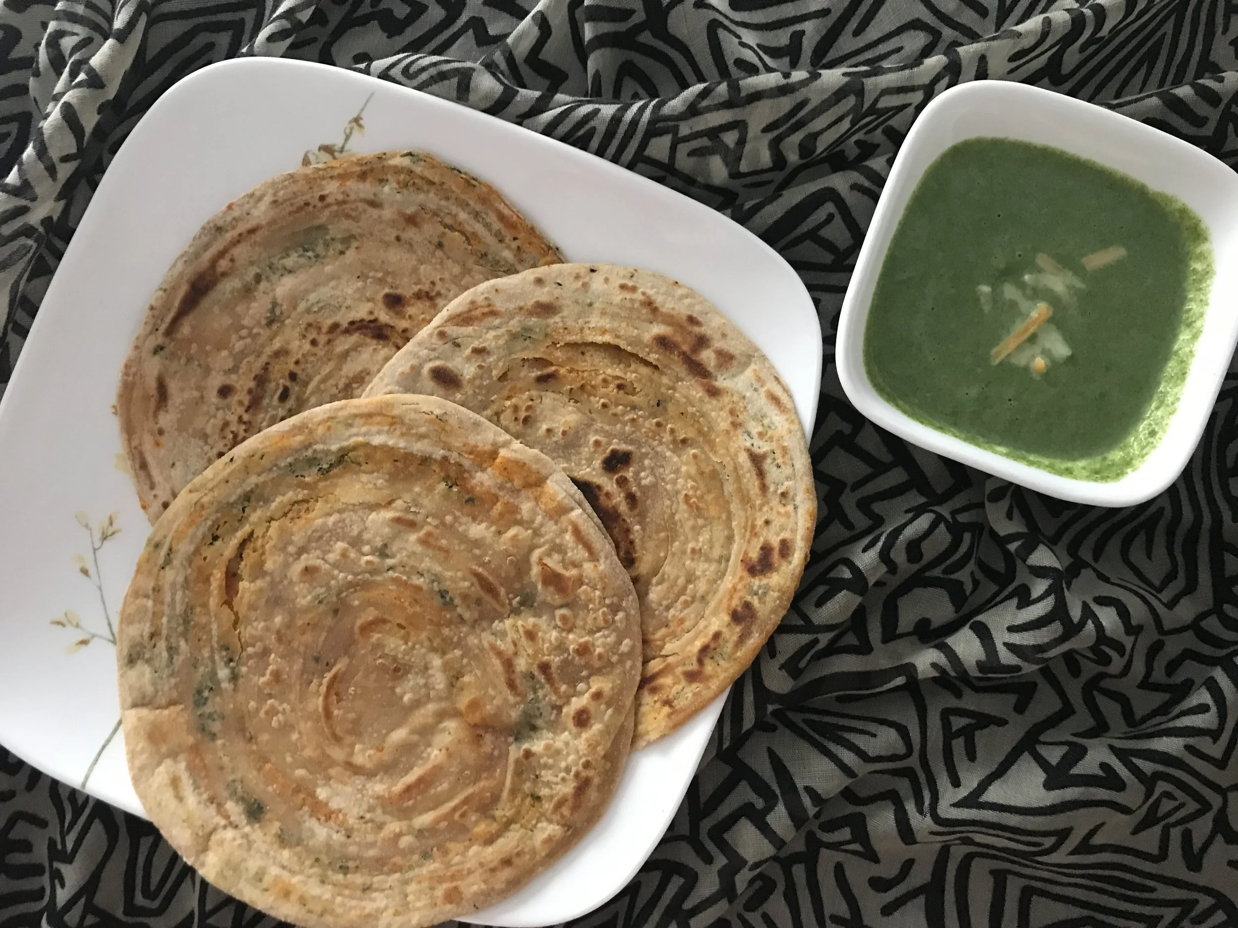 Masala Lachha Paratha — Fork n Scissors