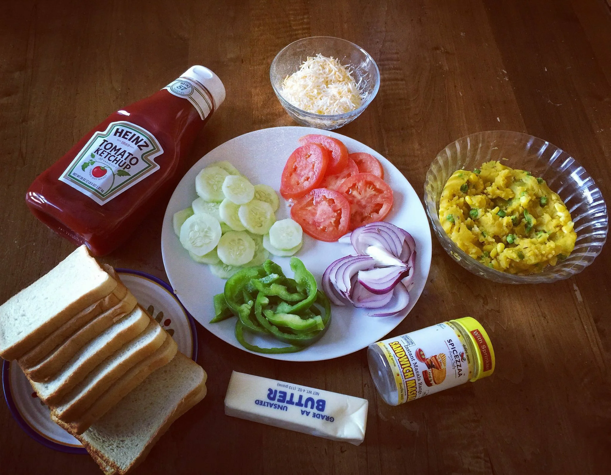 Mumbai Masala Toast — Fork n Scissors